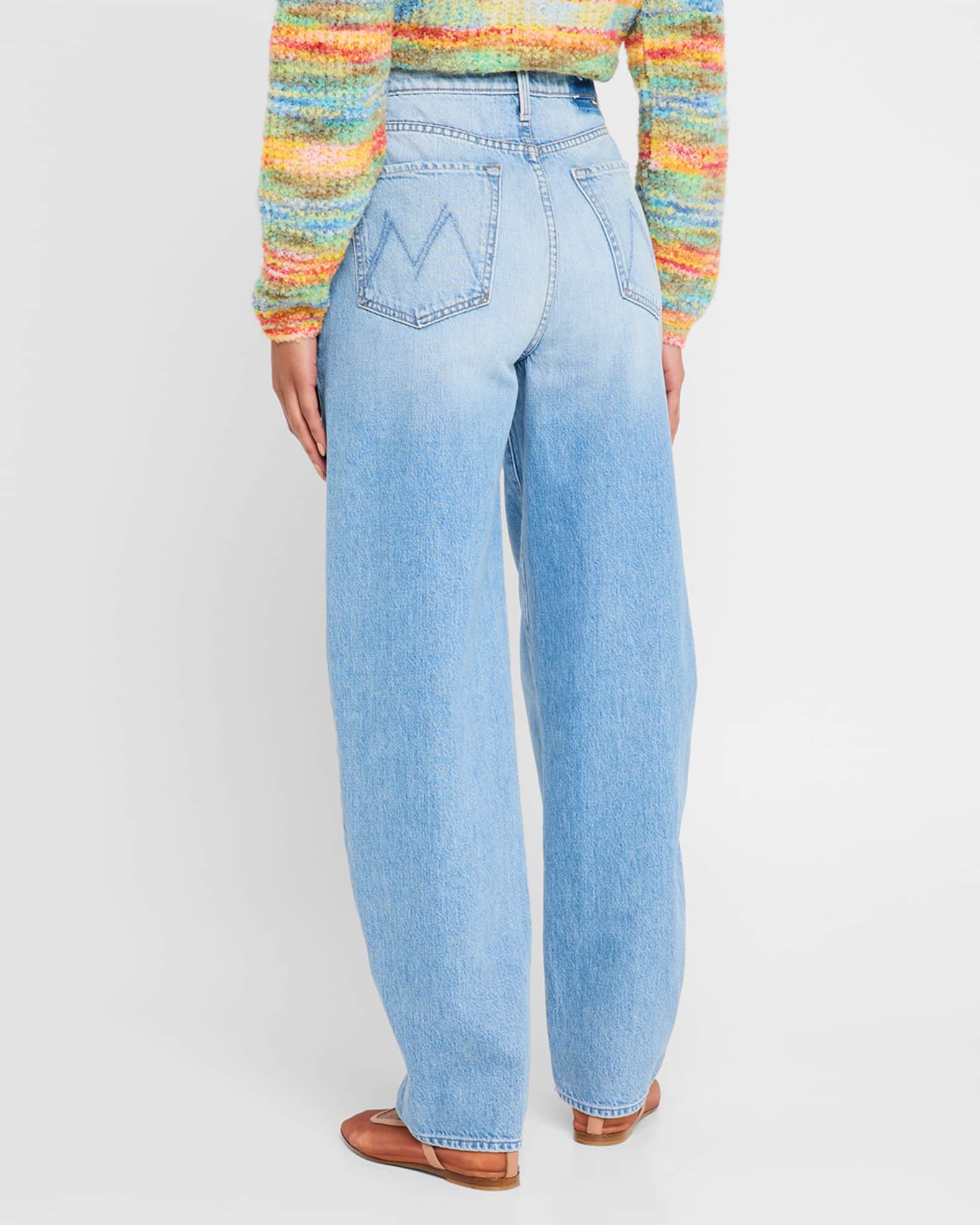 MOTHER The Fangirl Button Skimp Jeans | Neiman Marcus