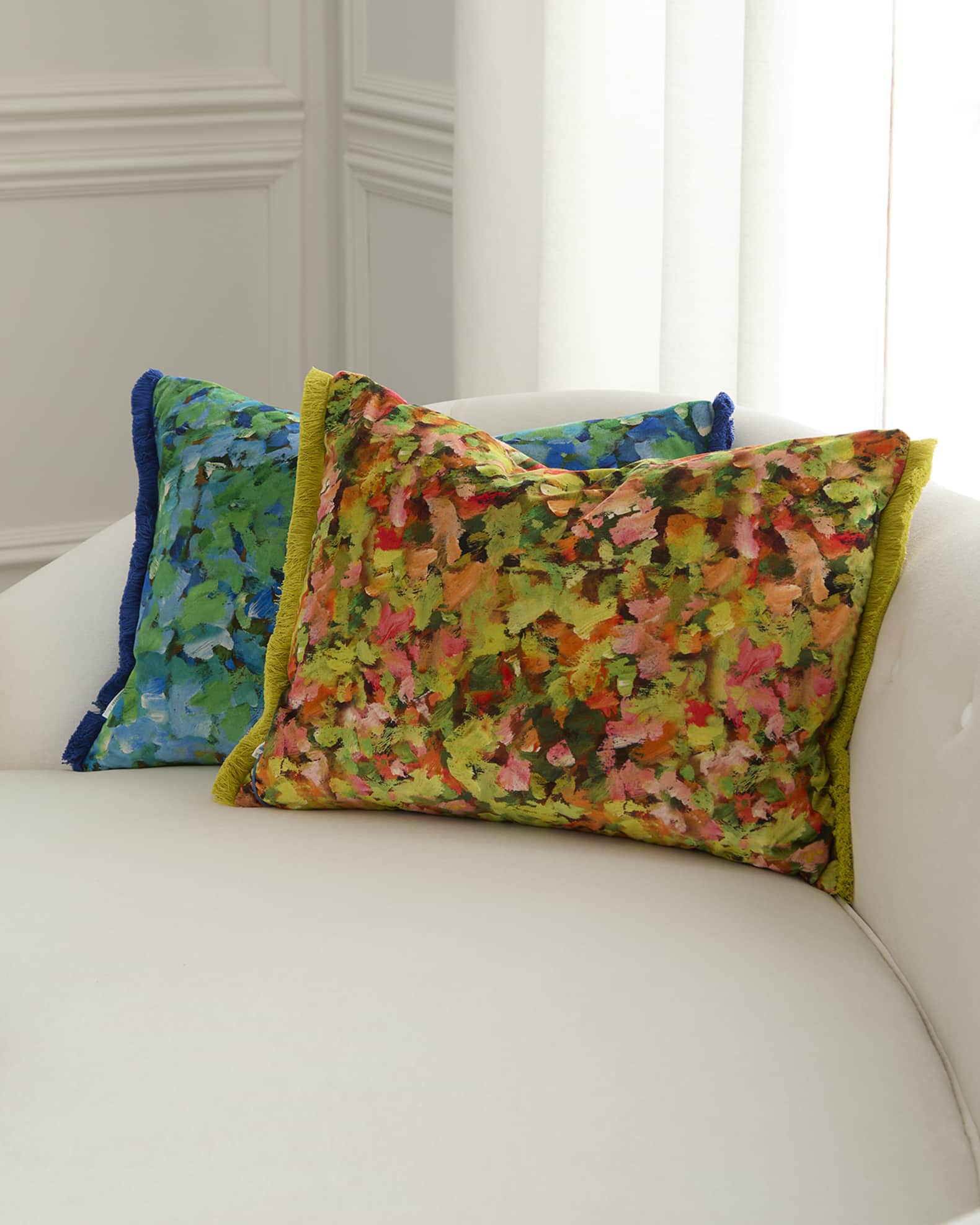Designers Guild Sanzai Decorative Pillow, 18" x 24" | Neiman Marcus
