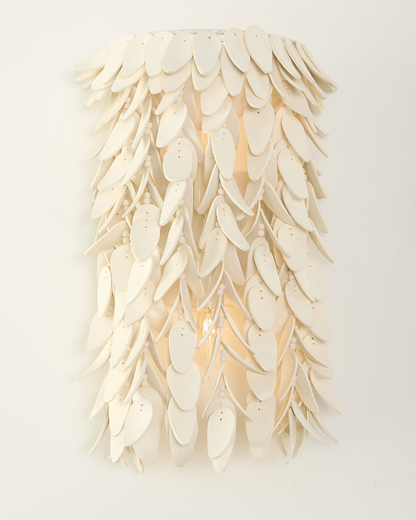 Neiman Marcus Coco Petal 2-Light Sconce | Neiman Marcus