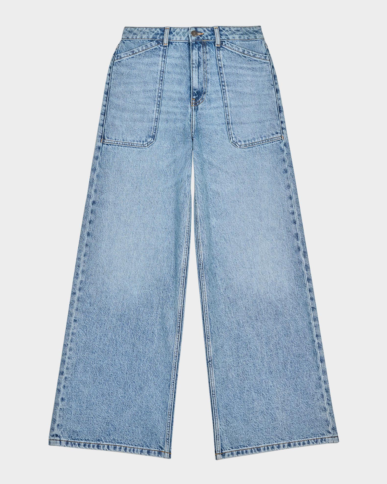 ba&sh Mellou Wide-Leg Jeans | Neiman Marcus