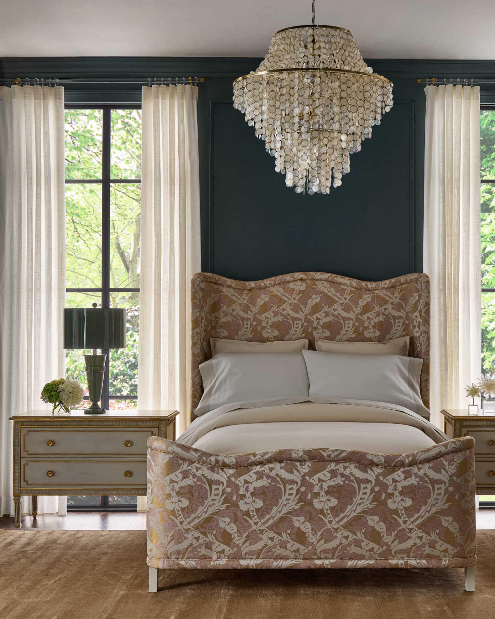 Neiman Marcus Alexandra 36" 4-Light Medium Chandelier | Neiman Marcus