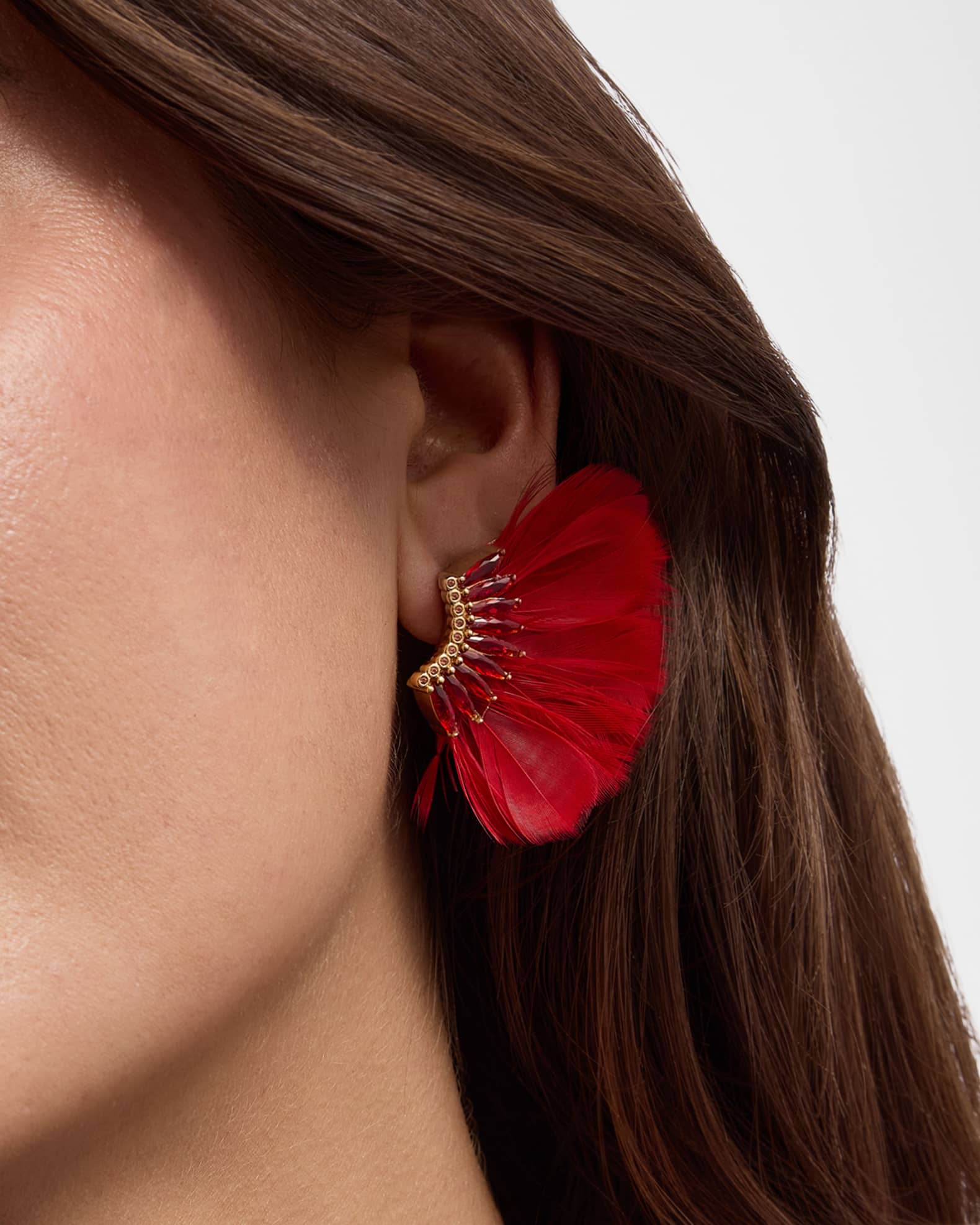 Mignonne gavigan feather earrings store