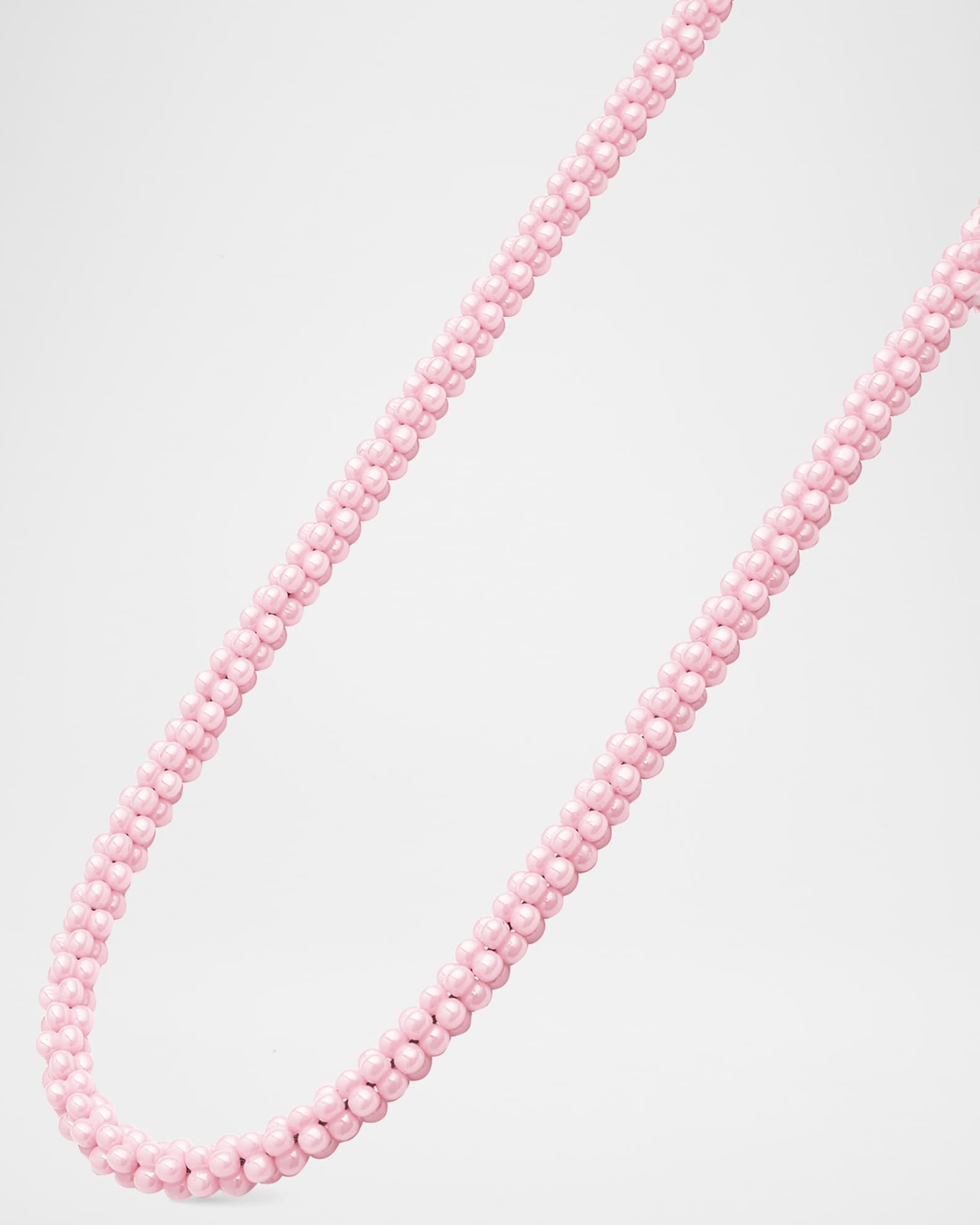 LAGOS Sterling Silver Pink Caviar Ceramic Rope Necklace, 5mm | Neiman ...