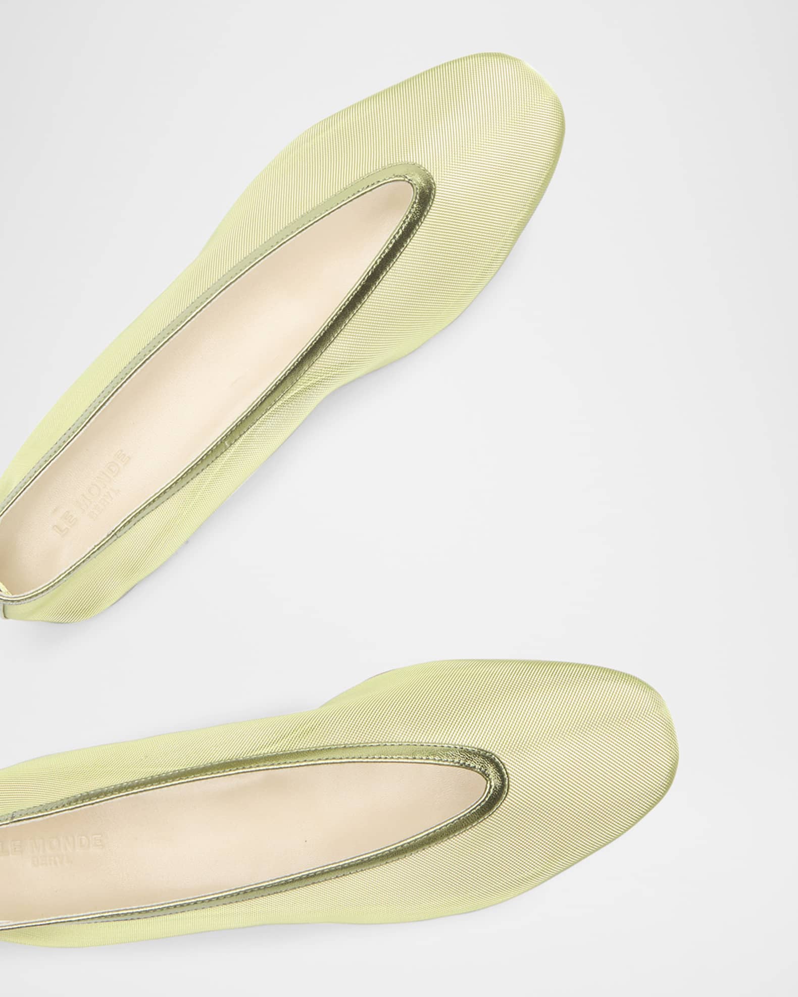 Le Monde Beryl Luna Mesh Ballerina Flats | Neiman Marcus
