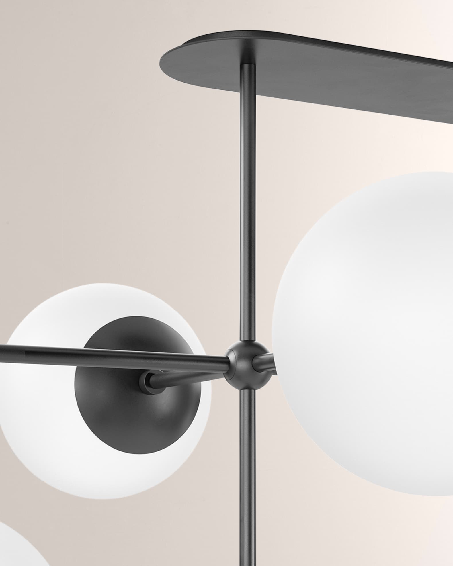 Four Hands Schwung Collection Armstrong Linear 10-Light Chandelier ...