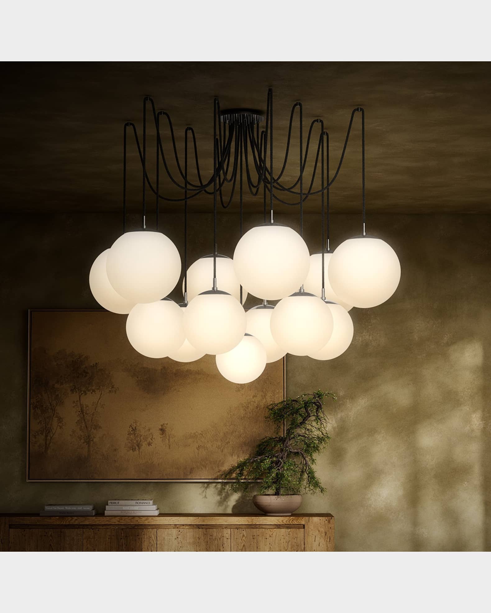 Four Hands Schwung Collection Spider 12-Light Chandelier | Neiman Marcus