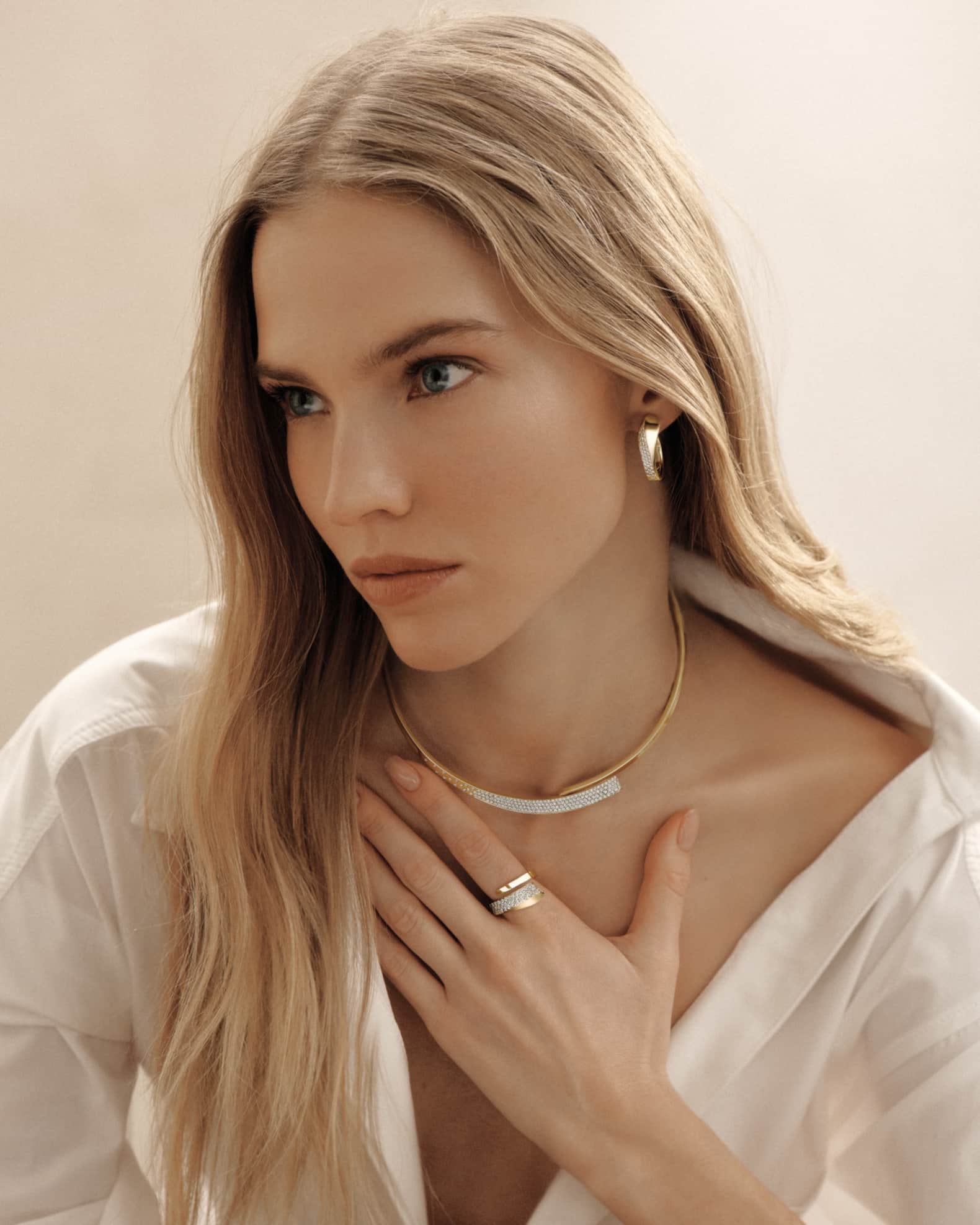 Crivelli 18K Yellow Gold Crivelli Diamond Ring | Neiman Marcus