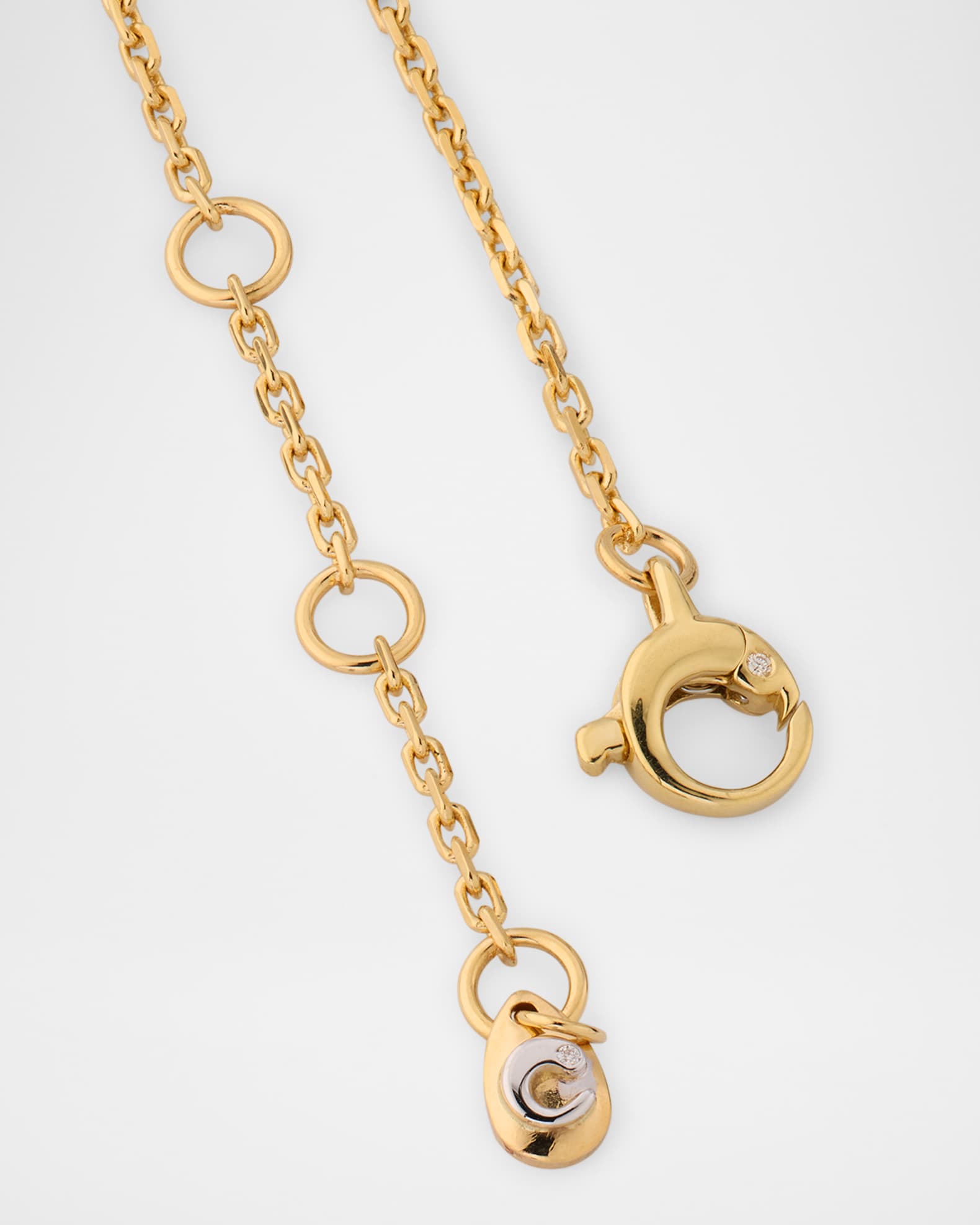 Crivelli 18K Yellow Gold Crivelli Diamond Circle Pendant | Neiman Marcus