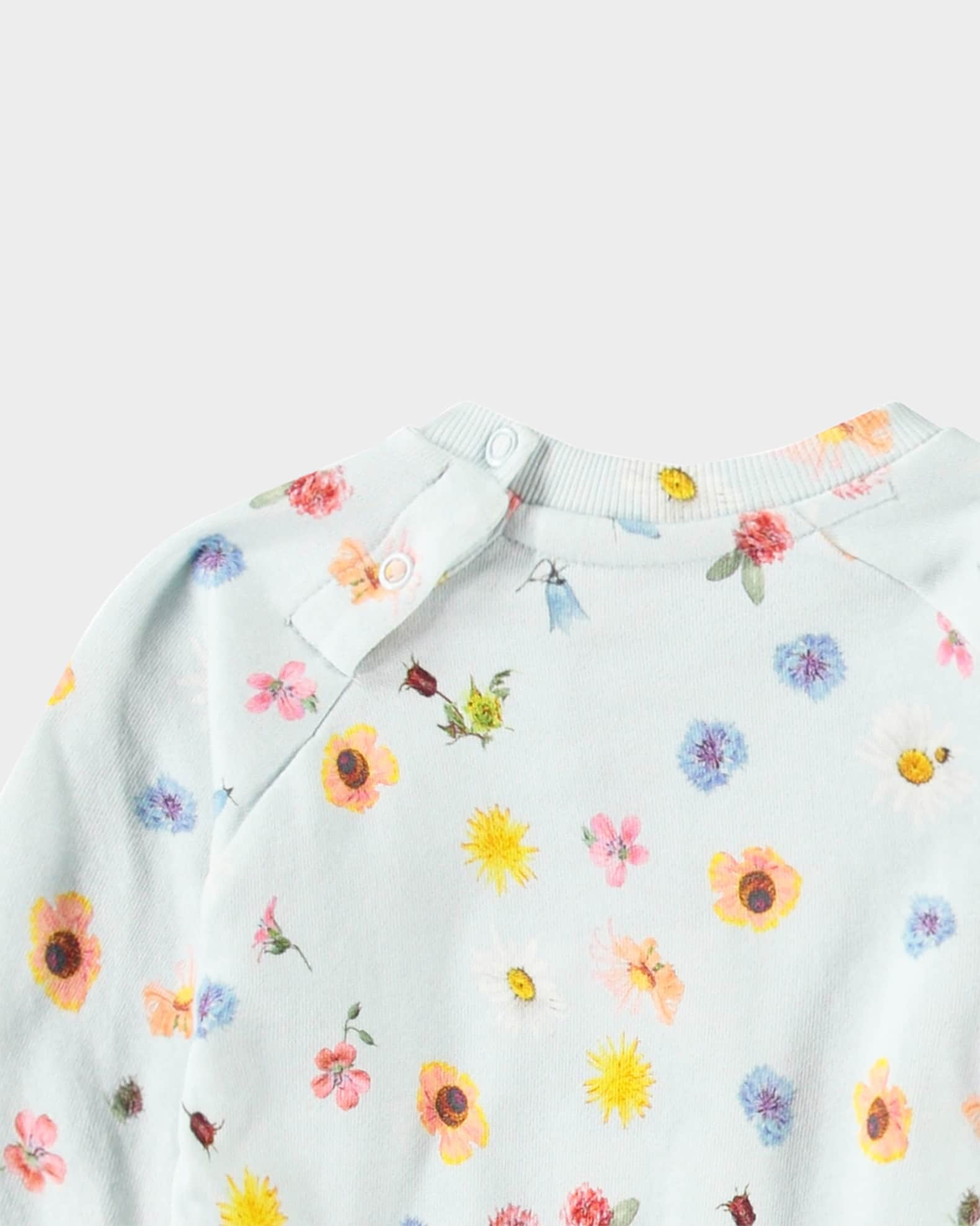 Girl's Floral-Print Sweat Set | Neiman Marcus