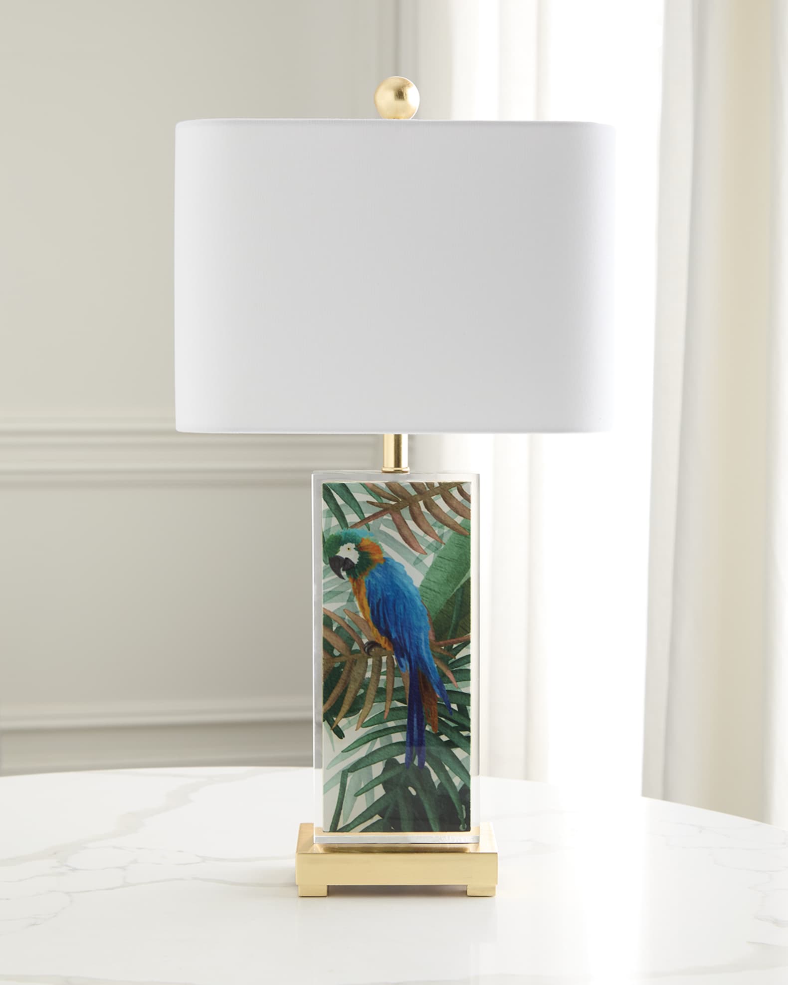 Couture Lamps Birds of Paradise 25" Table Lamp | Neiman Marcus