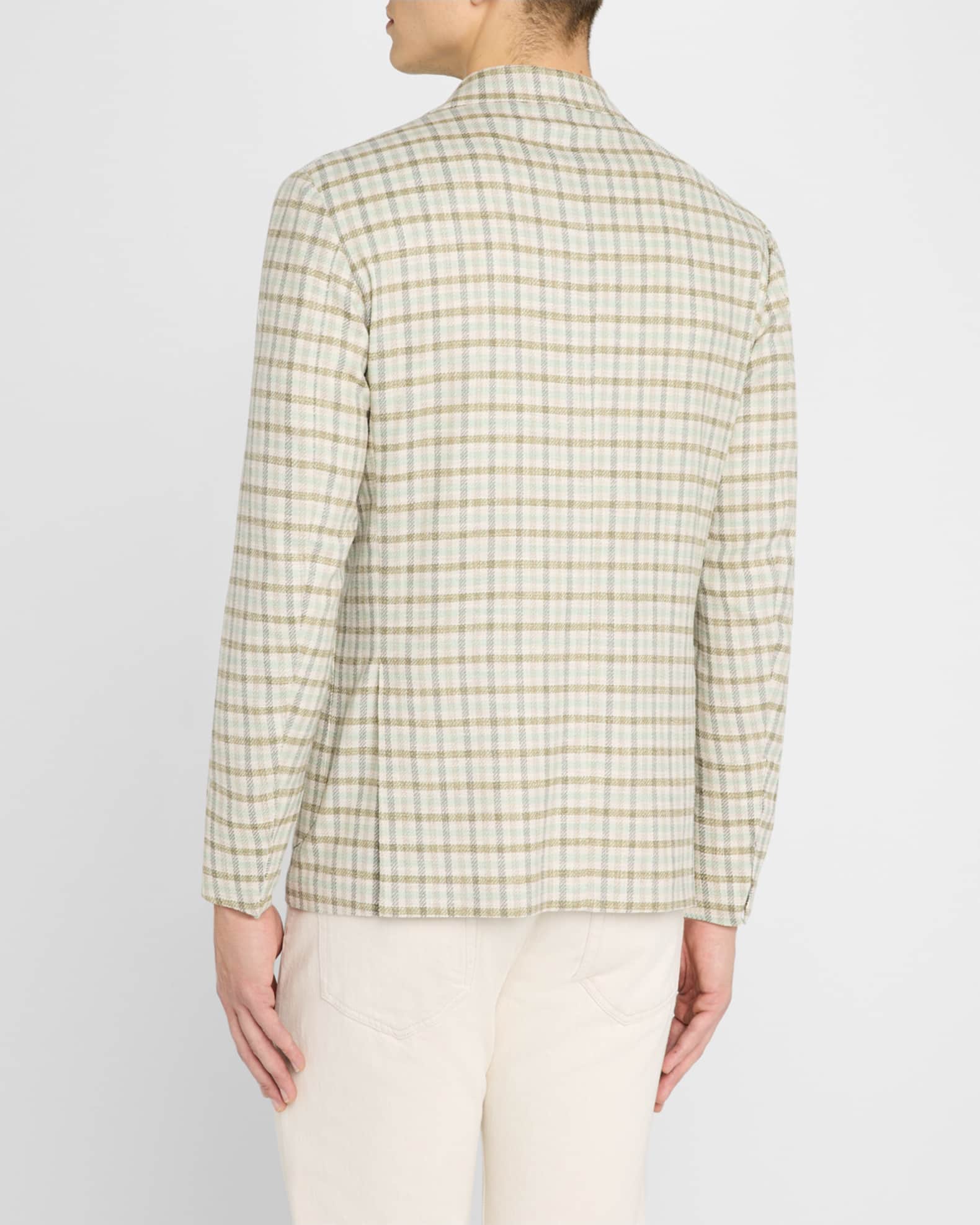 Sartorio Men's Small Check Sport Coat | Neiman Marcus