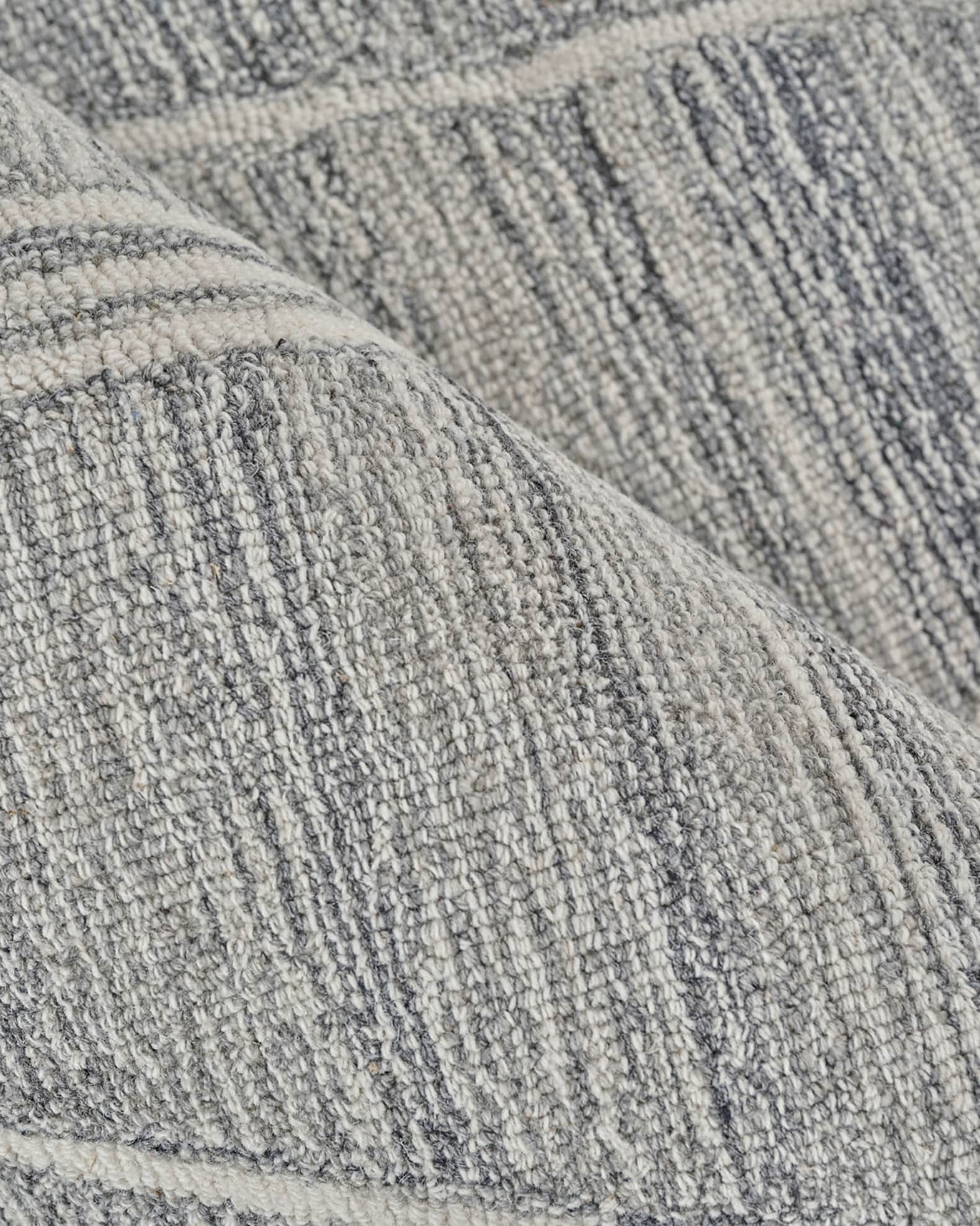 Tangiers Hand-Tufted Gray/Ivory Rug Collection | Neiman Marcus