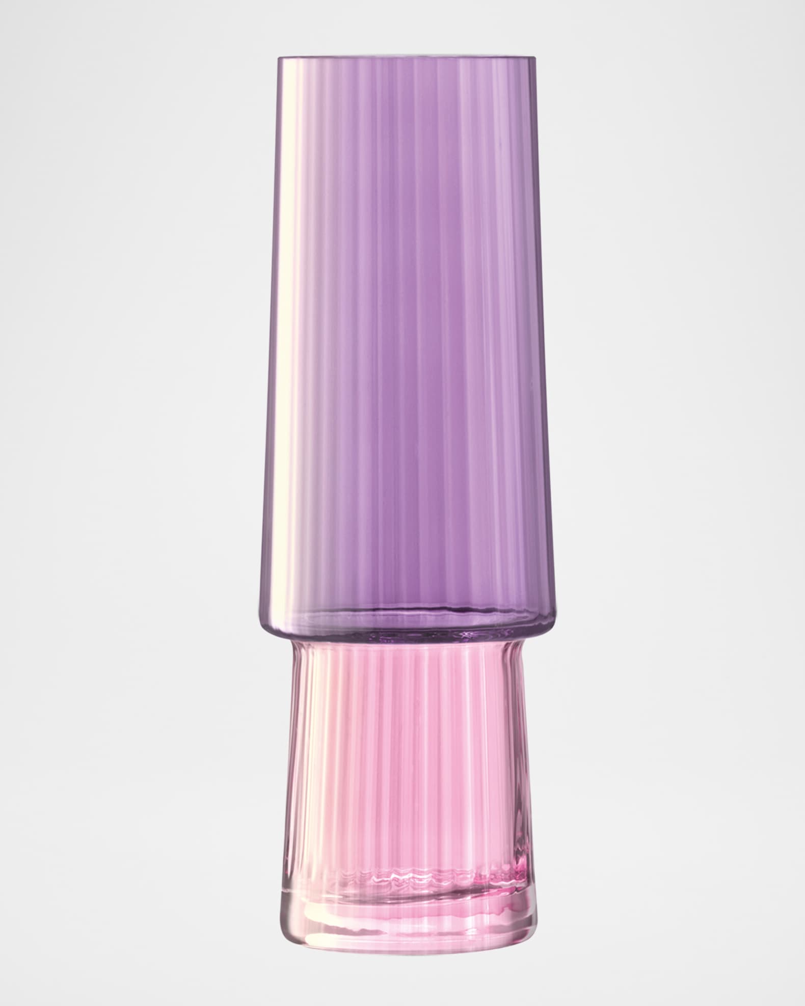 LSA Gems 10.25" Vase, Garnet | Neiman Marcus