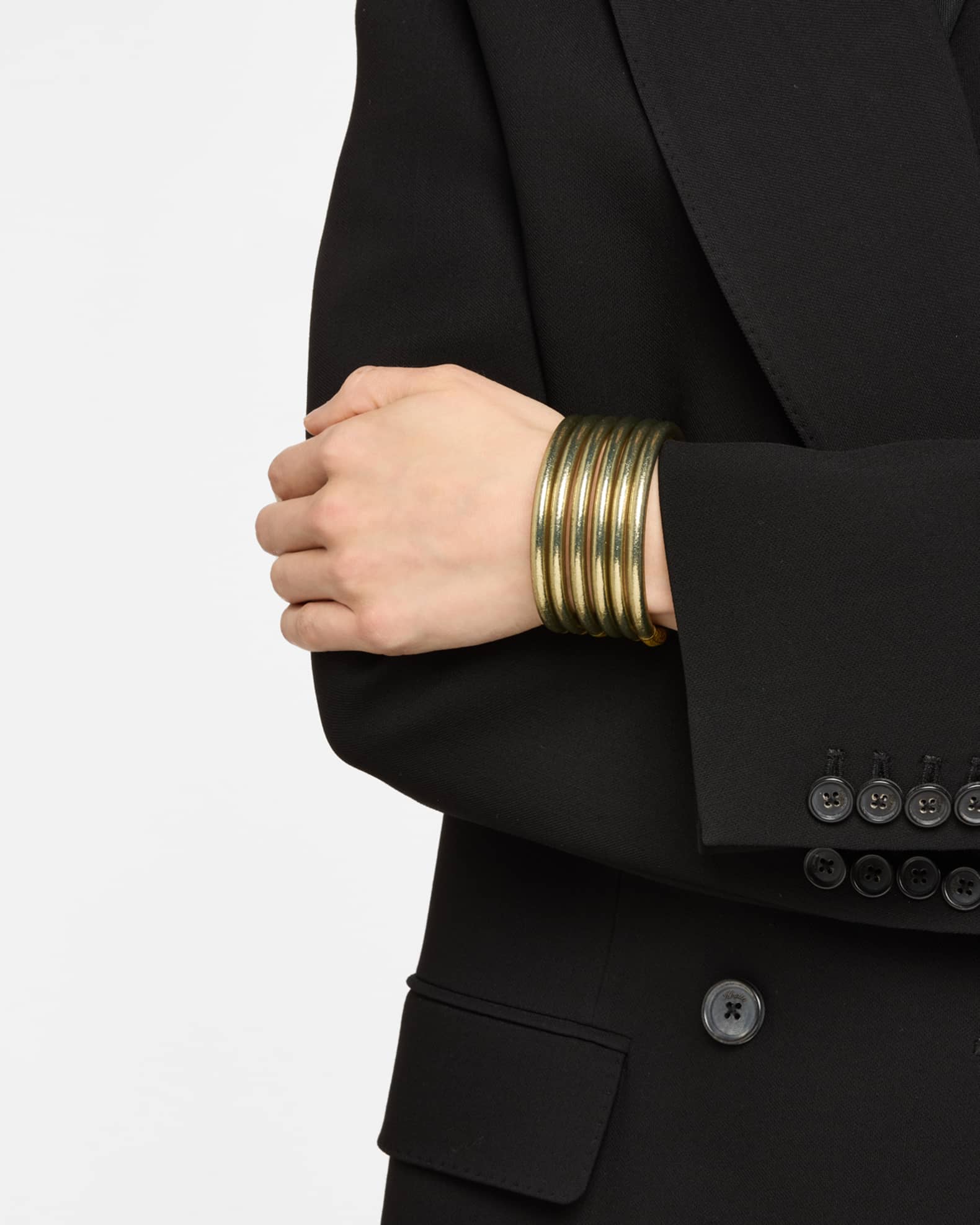 BuDhaGirl Etoile All Weather Bangle Bracelet Set, Serenity Prayer ...