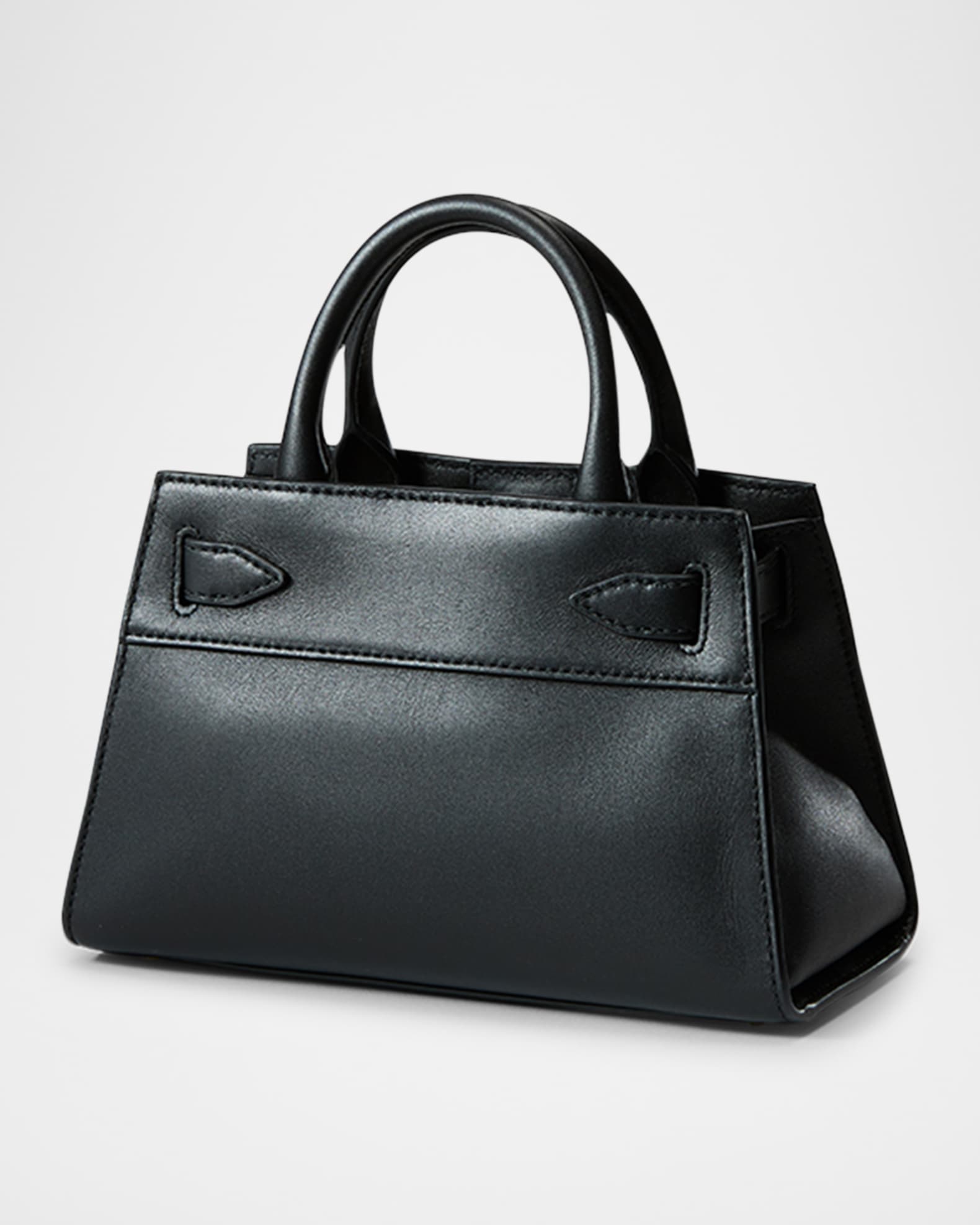 Veronica Beard Dash Mini Leather Crossbody Bag | Neiman Marcus