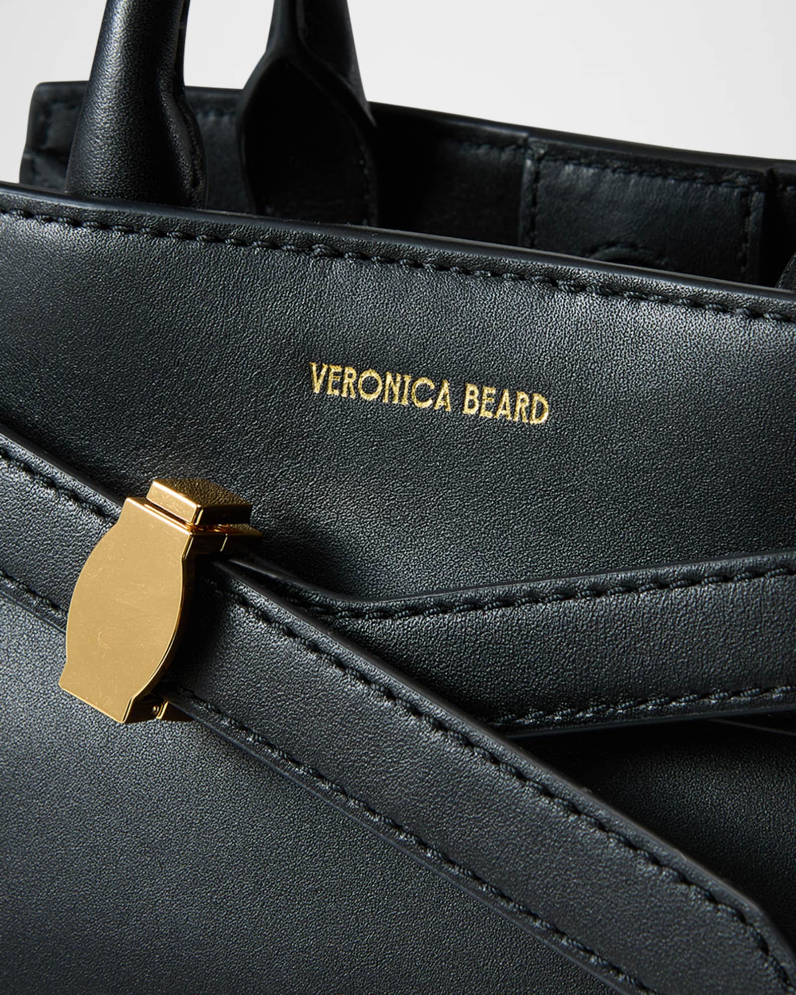 Veronica Beard Dash Mini Leather Crossbody Bag | Neiman Marcus