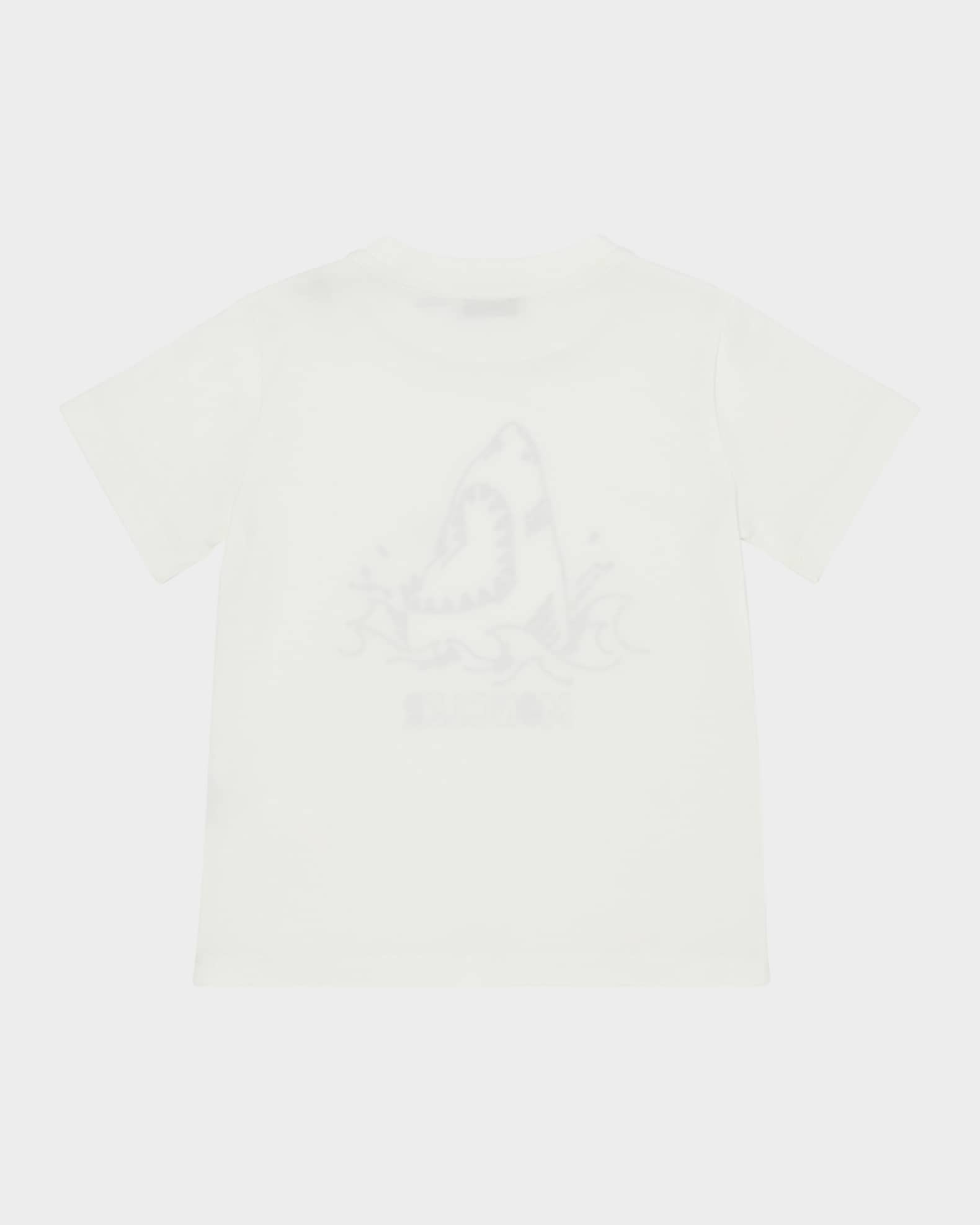 Boy's Short-Sleeve Shark Eating Logo T-Shirt | Neiman Marcus