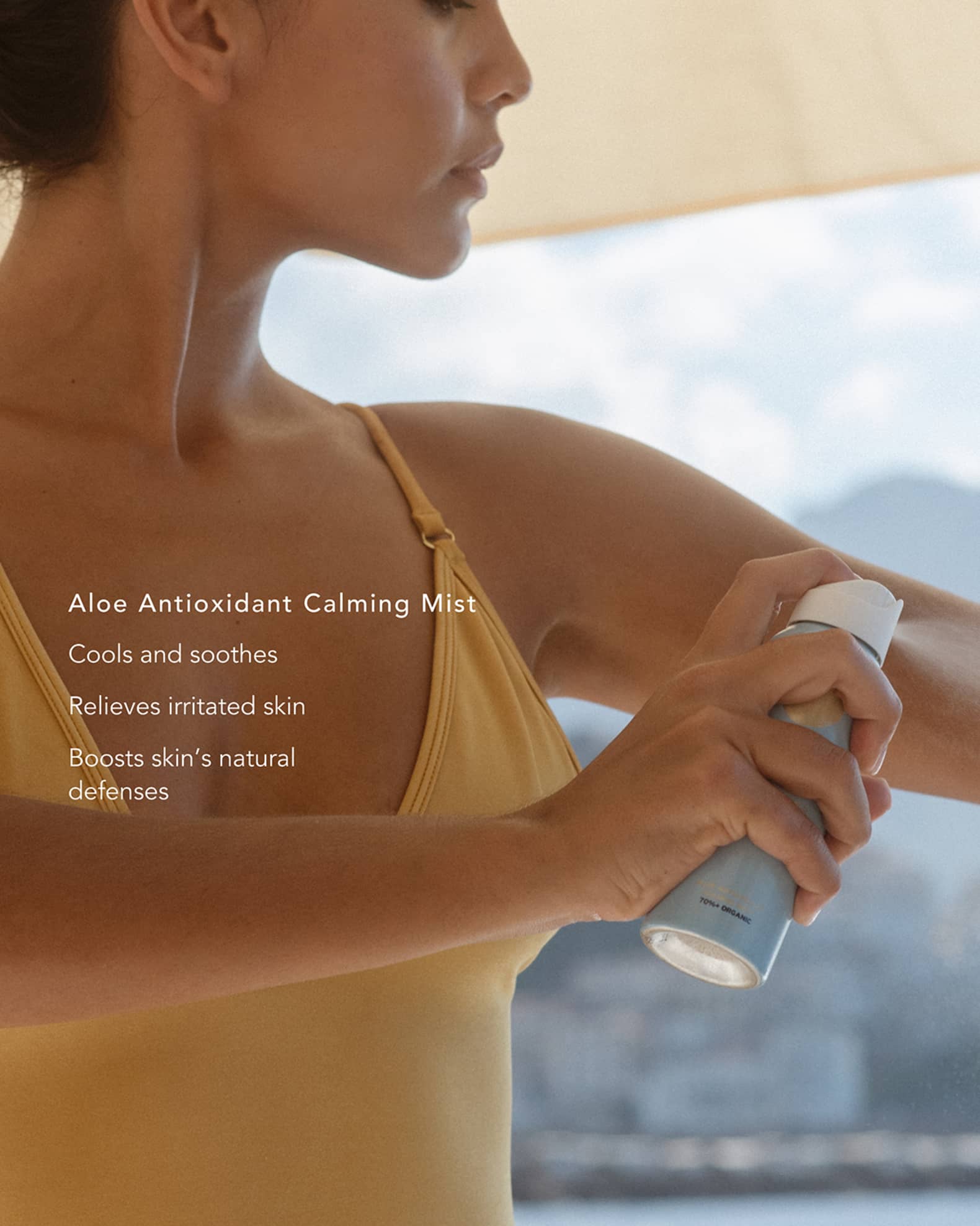 Soleil Toujours Aloe Antioxidant Calming Mist, 3 oz. | Neiman Marcus