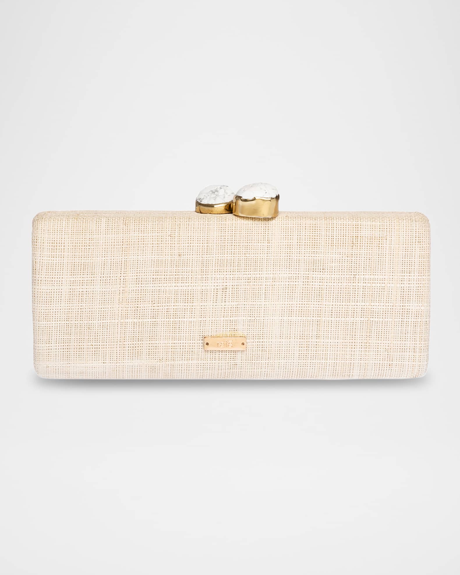 Rafe Alessandra Flower Long Clutch Bag | Neiman Marcus