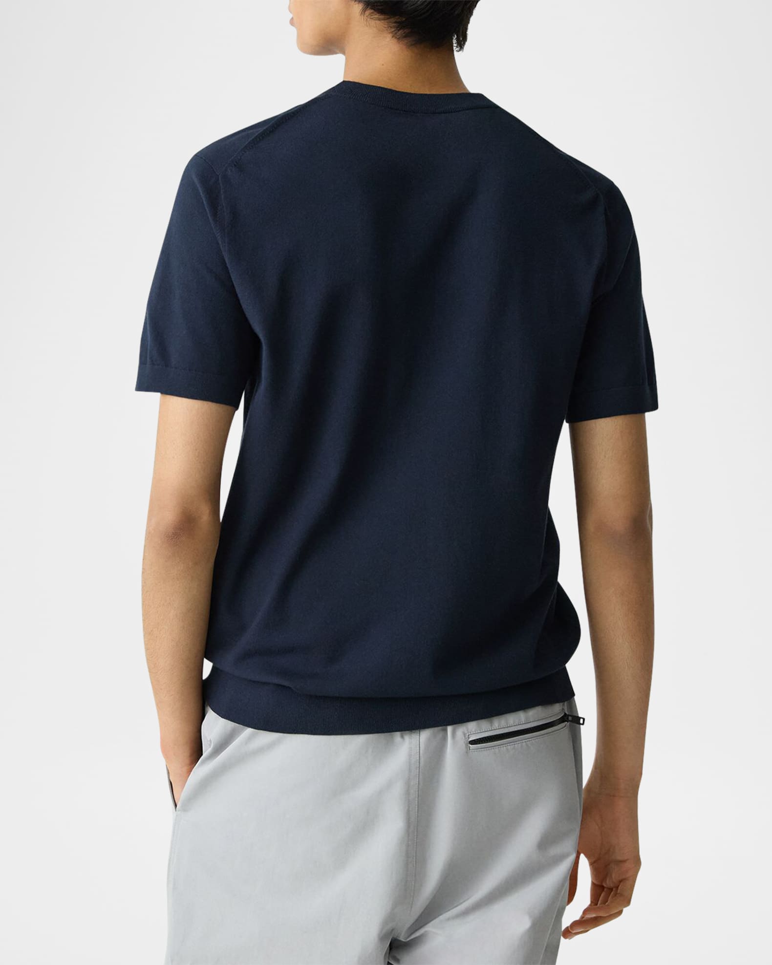 Theory Men's Soris T-Shirt in Light Bilen | Neiman Marcus
