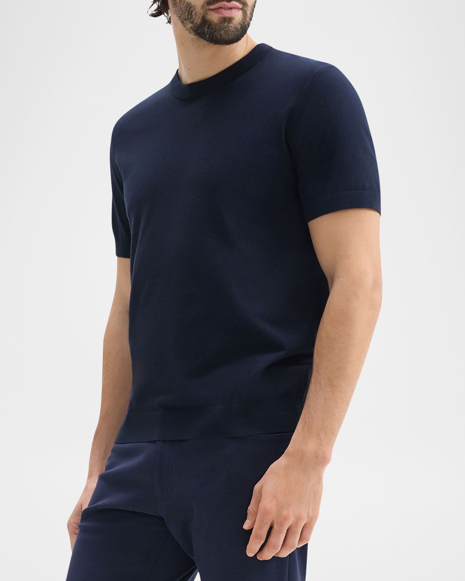 Theory Men's Soris T-Shirt in Light Bilen | Neiman Marcus