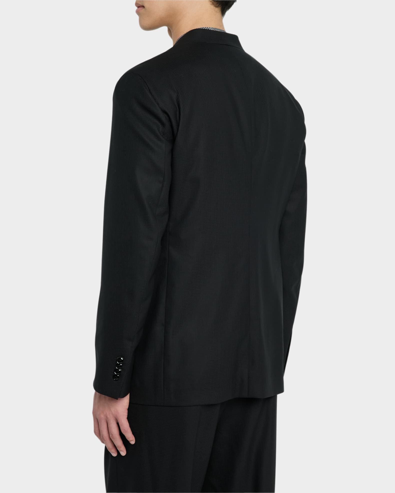 Giorgio Armani Men's Upton Double-Breasted Suit | Neiman Marcus