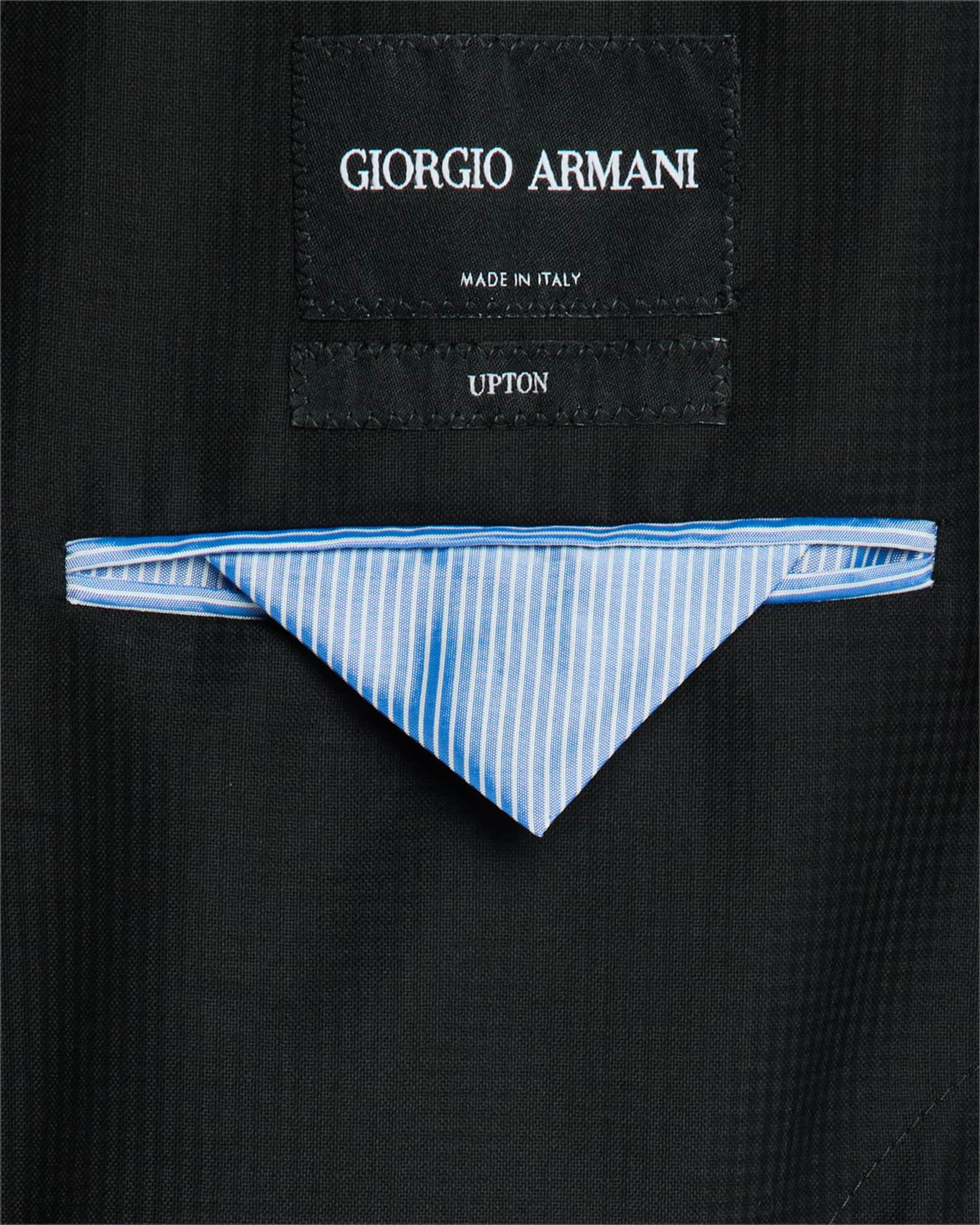 Giorgio Armani Men's Upton Double-Breasted Suit | Neiman Marcus