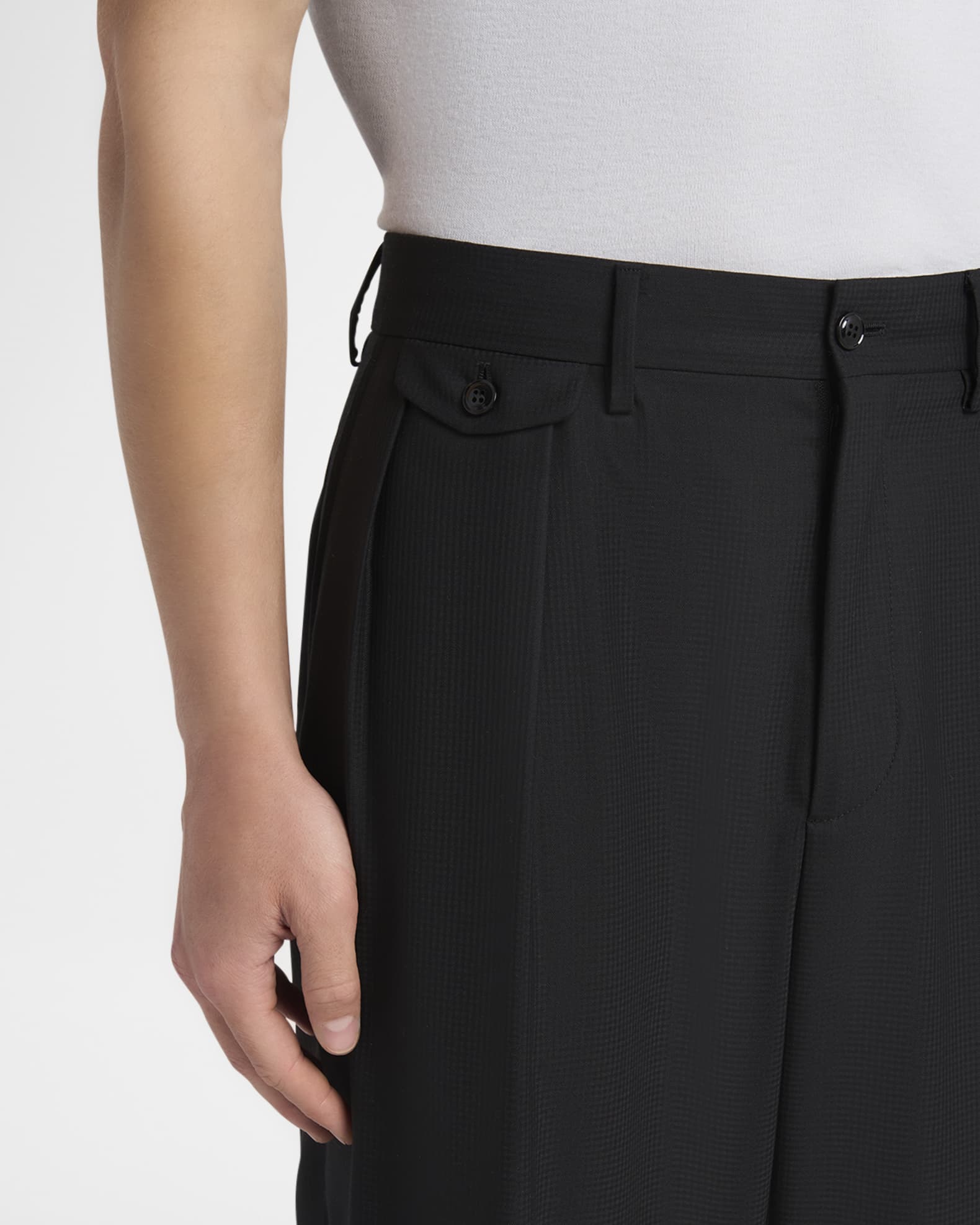 Giorgio Armani Men's Upton Double-Breasted Suit | Neiman Marcus