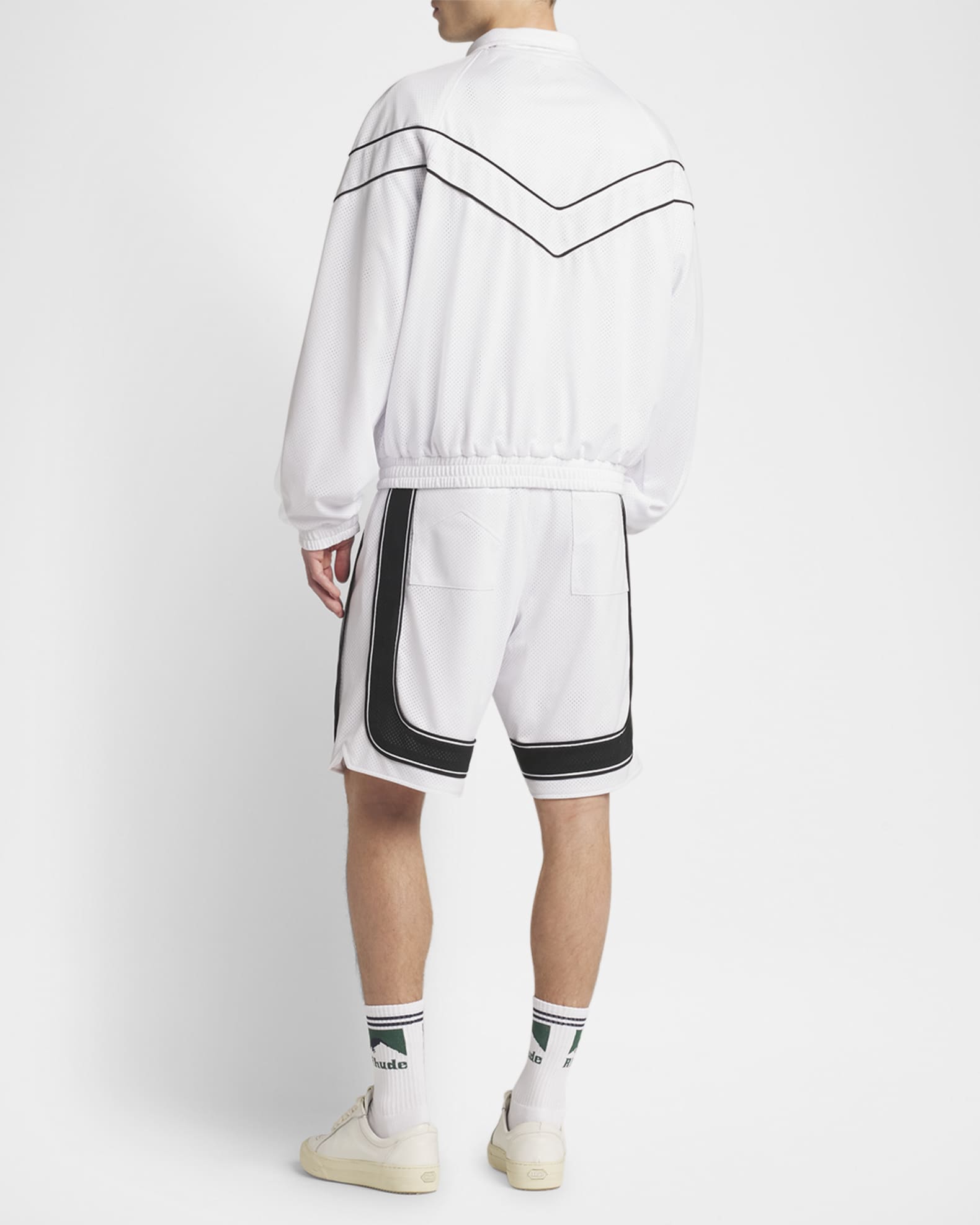 Rhude Men's Piped Raglan Track Jacket | Neiman Marcus