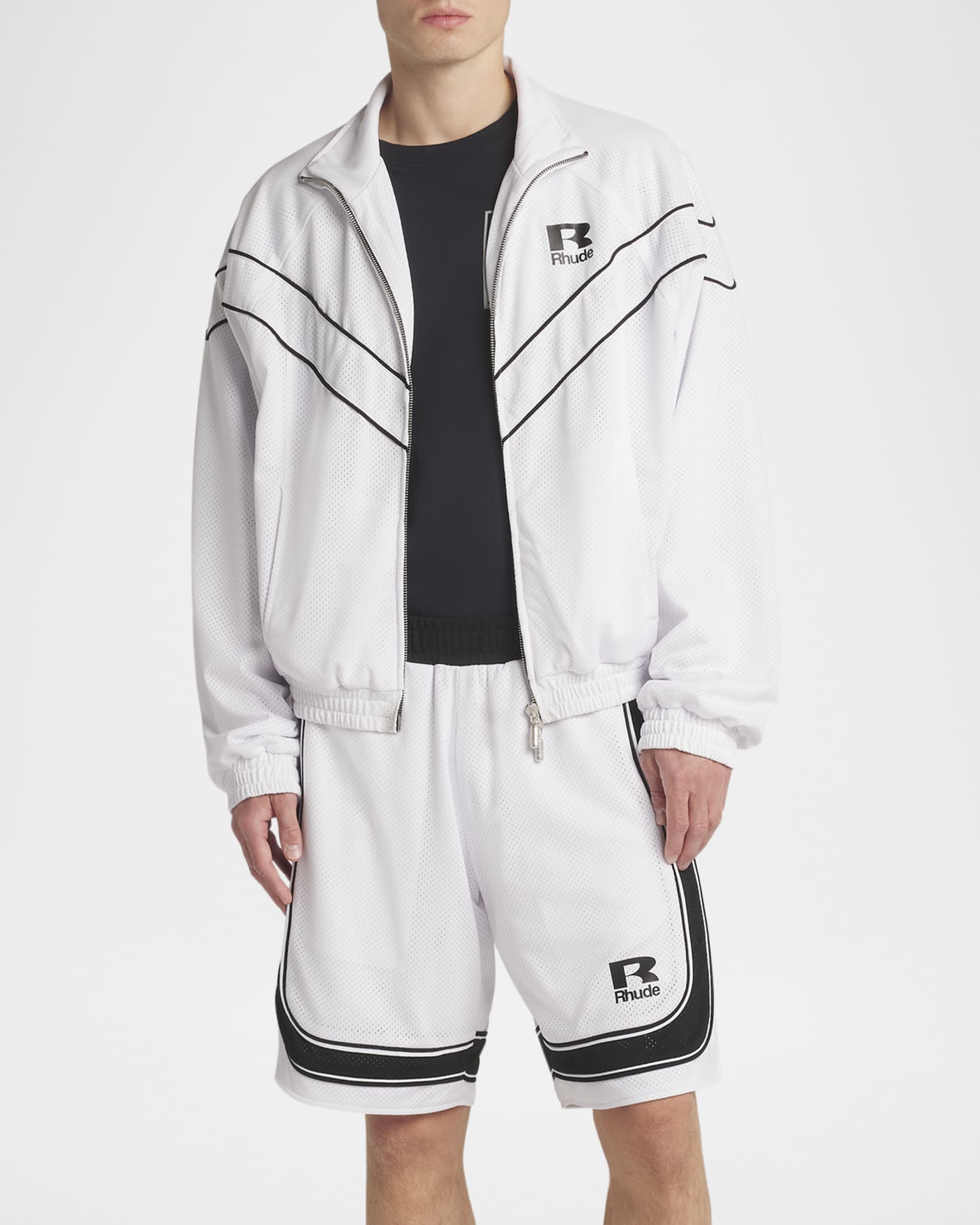 Rhude Men's Piped Raglan Track Jacket | Neiman Marcus
