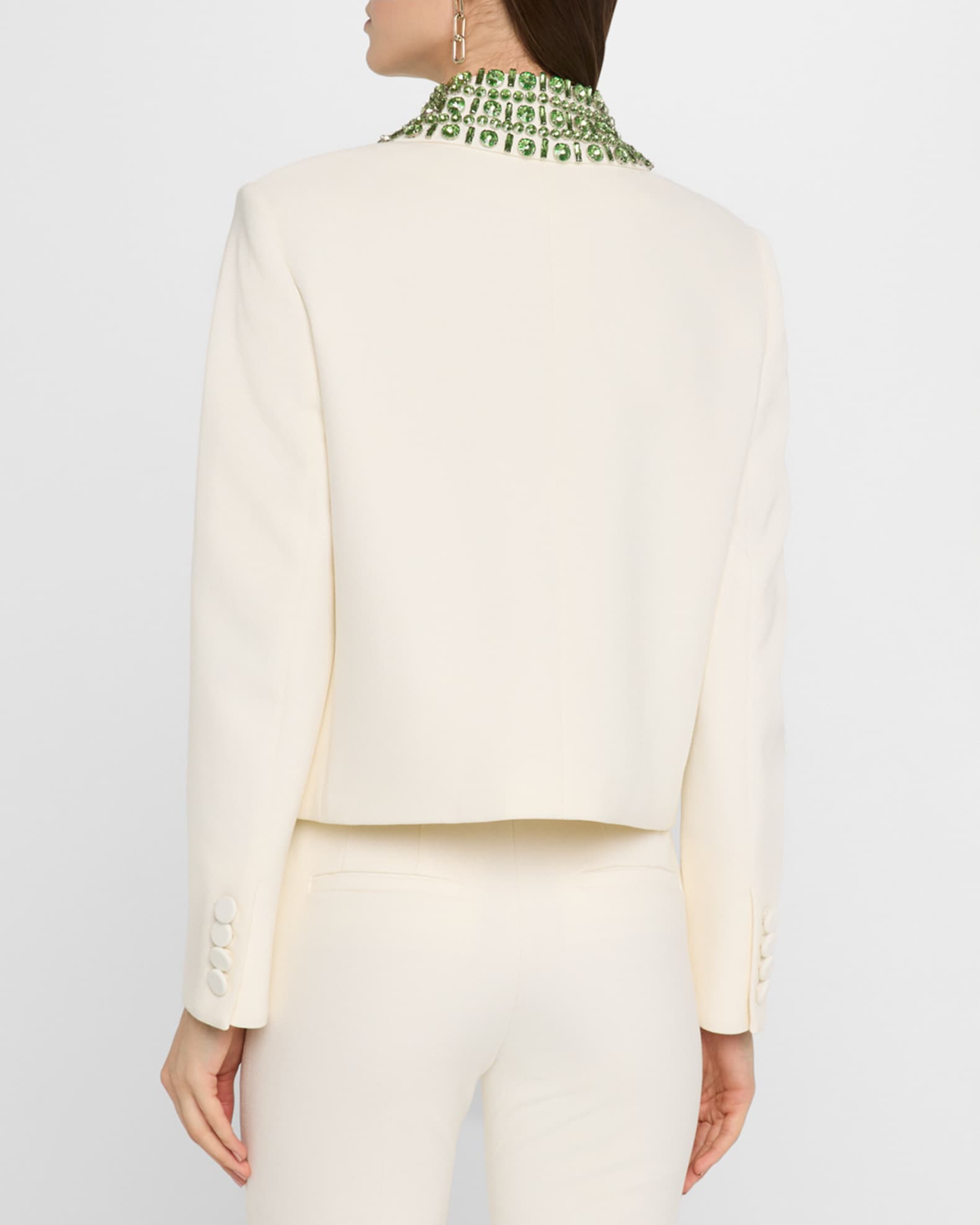 Veronica Beard Imogen Crystal-Embellished Jacket | Neiman Marcus