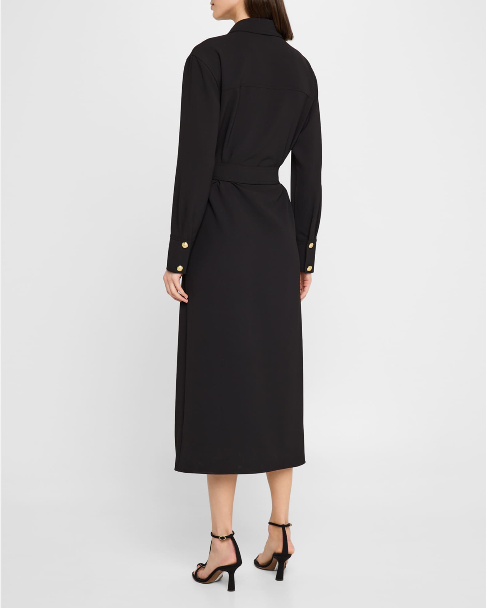 Veronica Beard Jaden Belted Shirtdress | Neiman Marcus