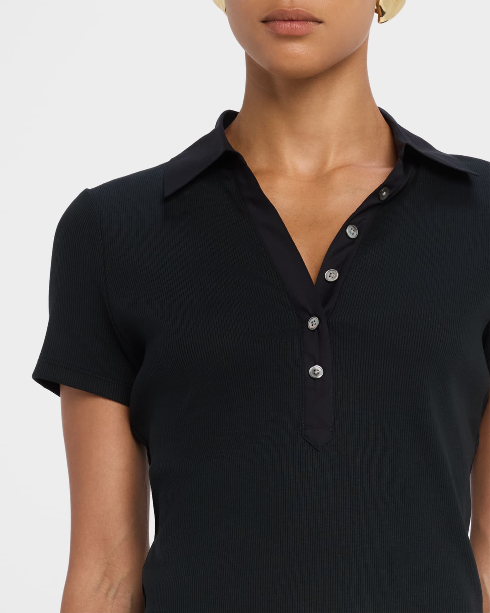 Kearney Short-Sleeve Polo Tee | Neiman Marcus