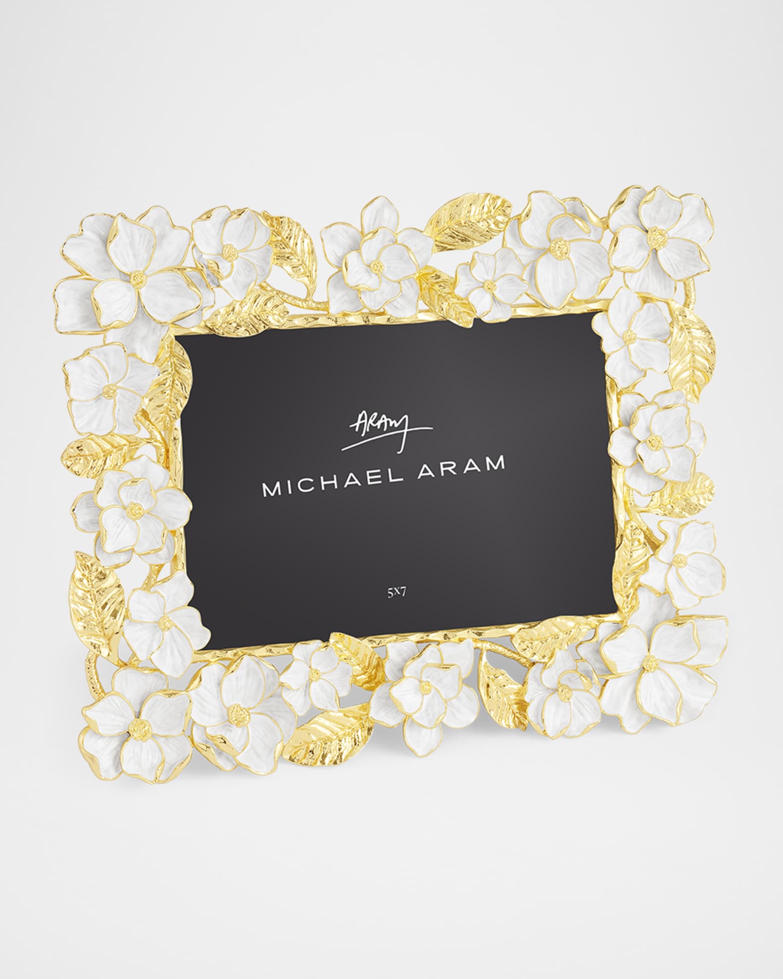 Michael Aram Gardenia Sculpted Frame, 5" x 7" | Neiman Marcus