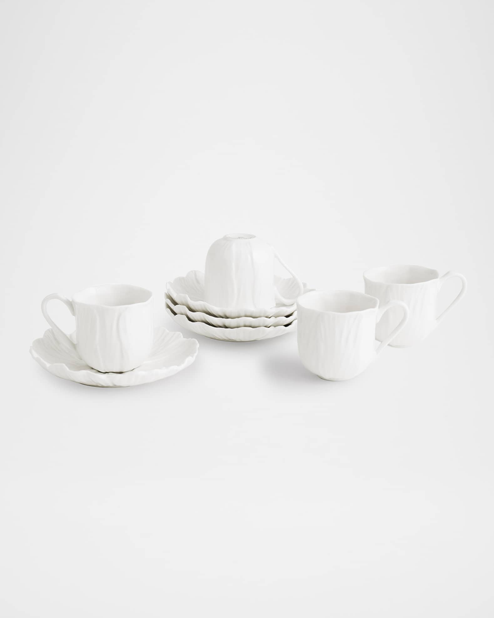 Michael Aram Gardenia Demitasse Set, Service for 4 | Neiman Marcus