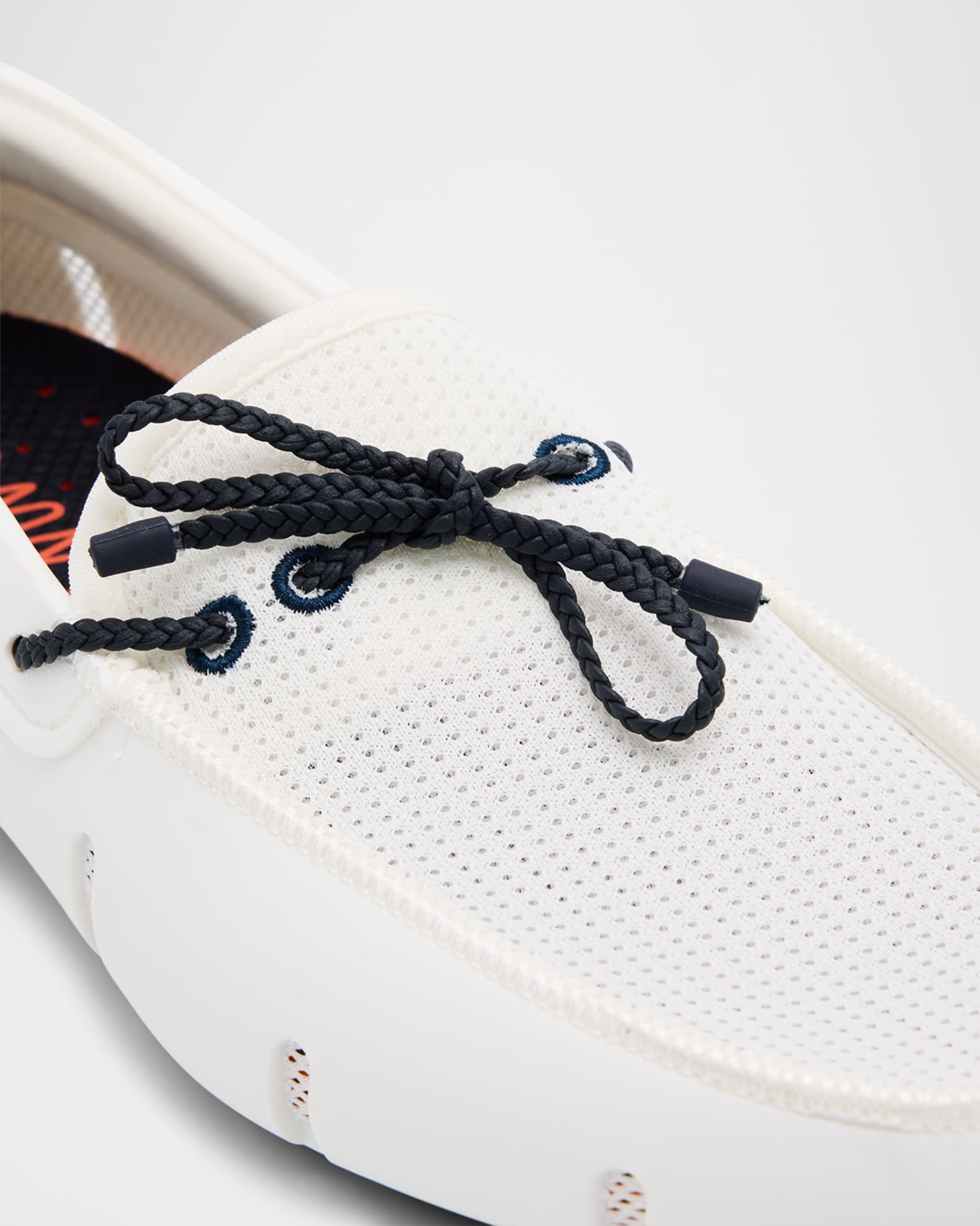 Swims Men's Braided Lace Mesh Loafers | Neiman Marcus