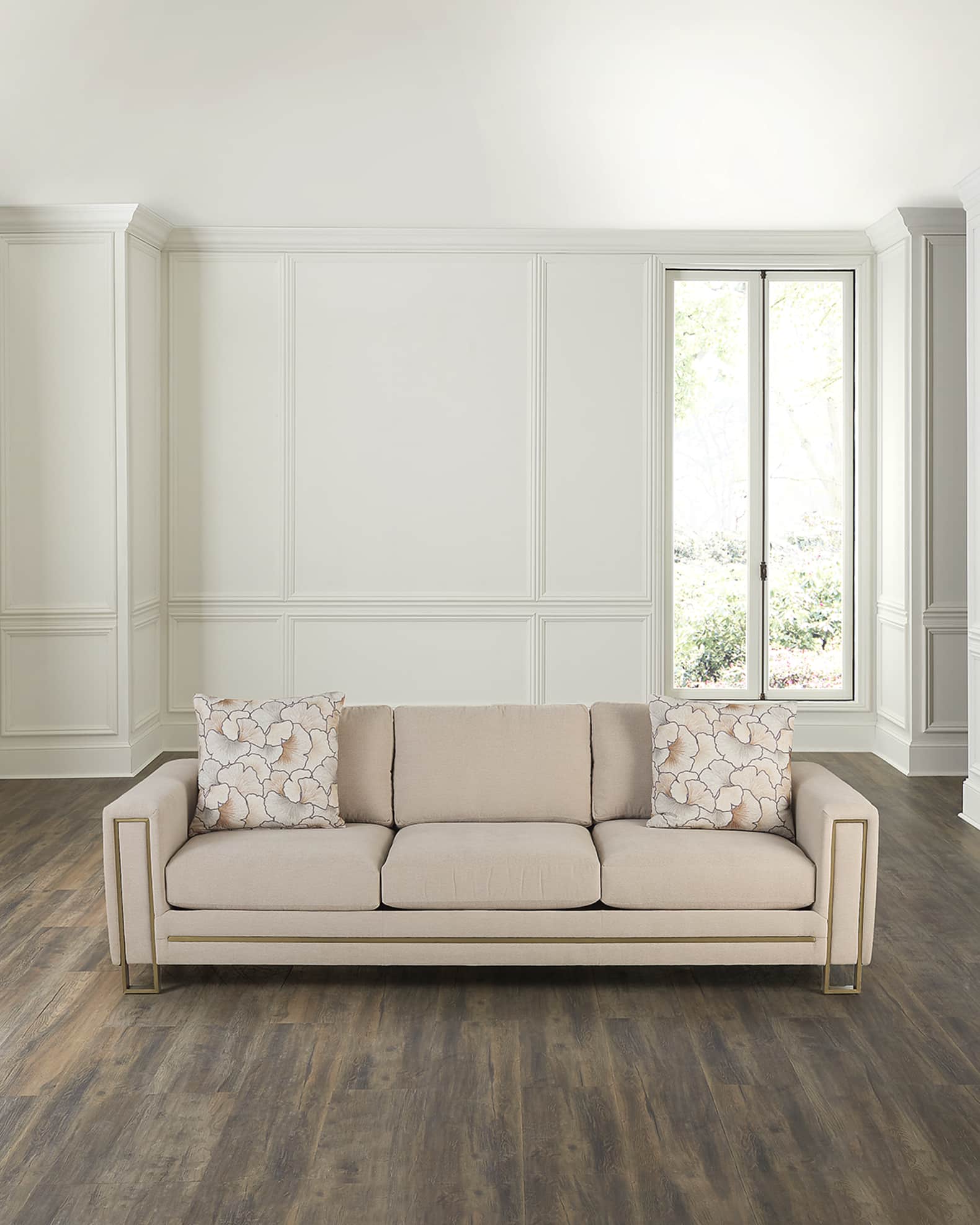 Massoud Ripley Sofa 104 Neiman Marcus