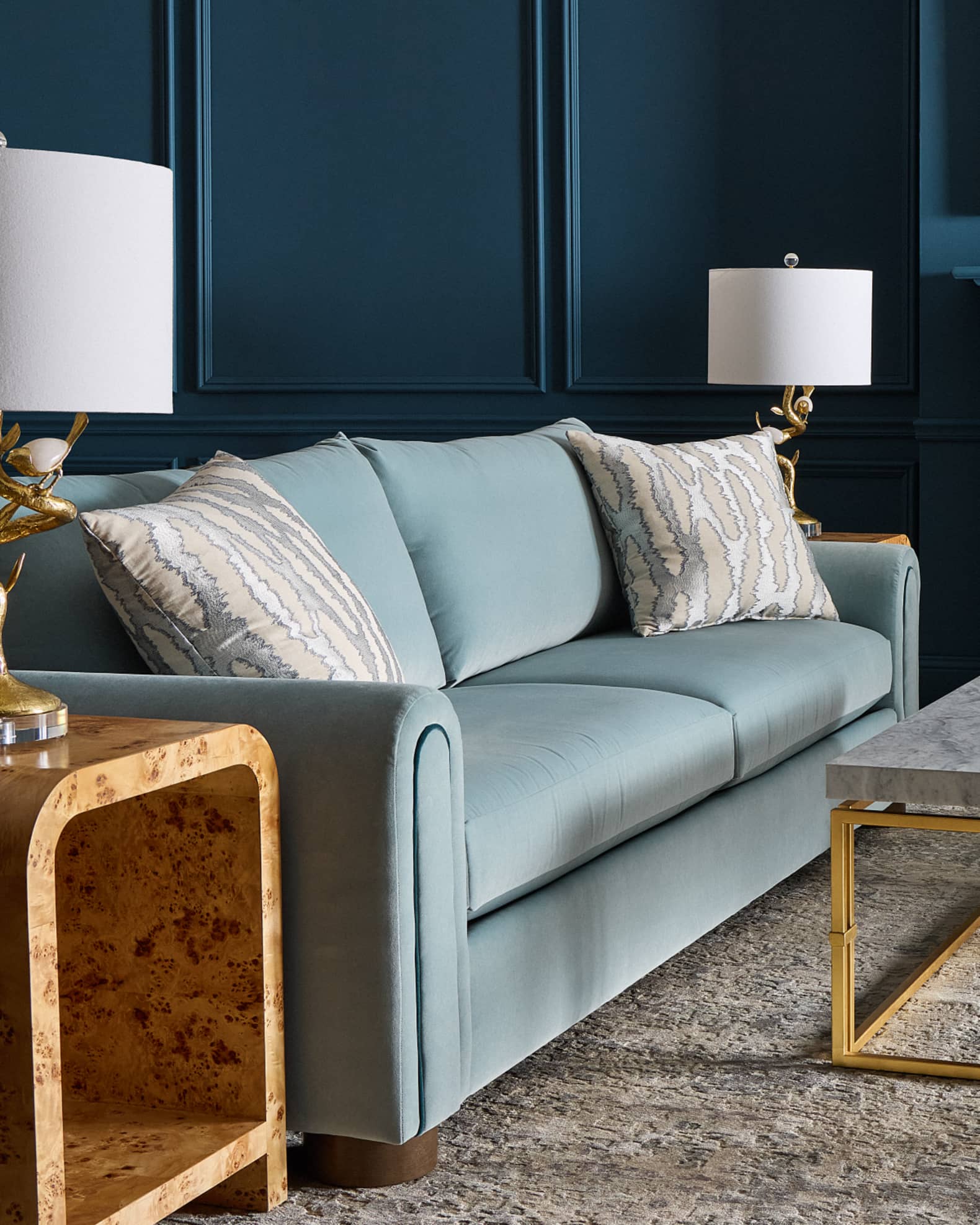Massoud Logan Sofa, 103" | Neiman Marcus
