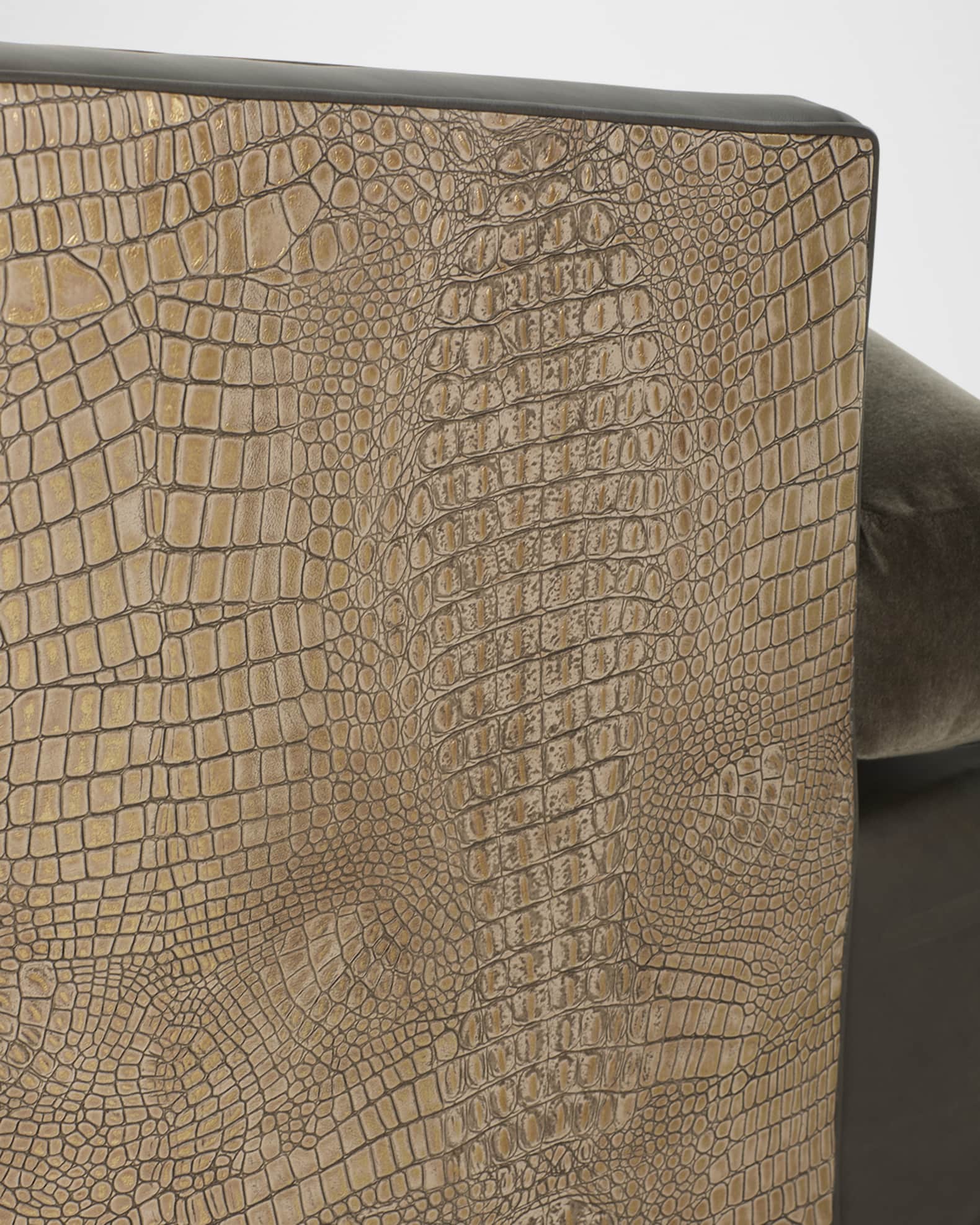 Massoud Carter Swivel Chair | Neiman Marcus