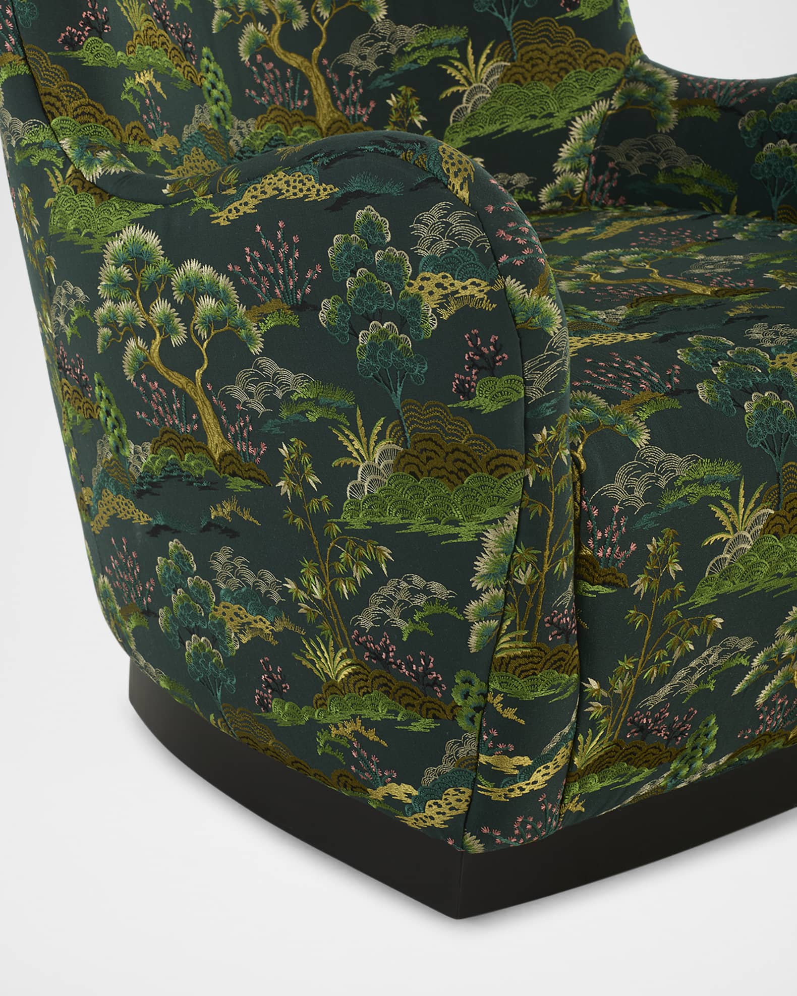 Massoud Suva Wing Chair | Neiman Marcus
