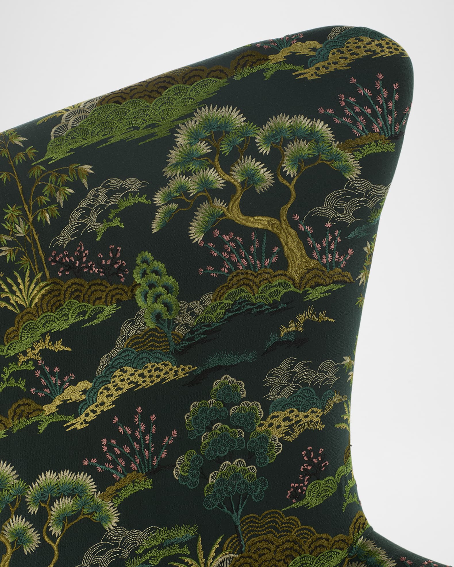 Massoud Suva Wing Chair | Neiman Marcus