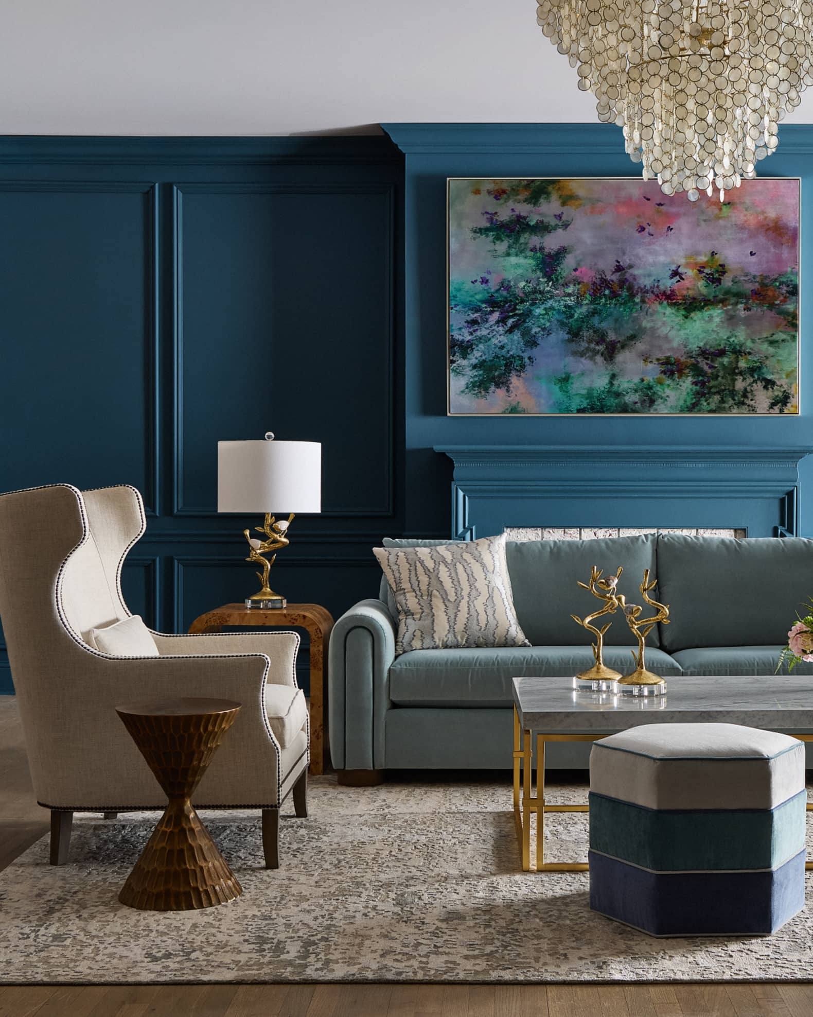 Massoud Jaden Ottoman | Neiman Marcus