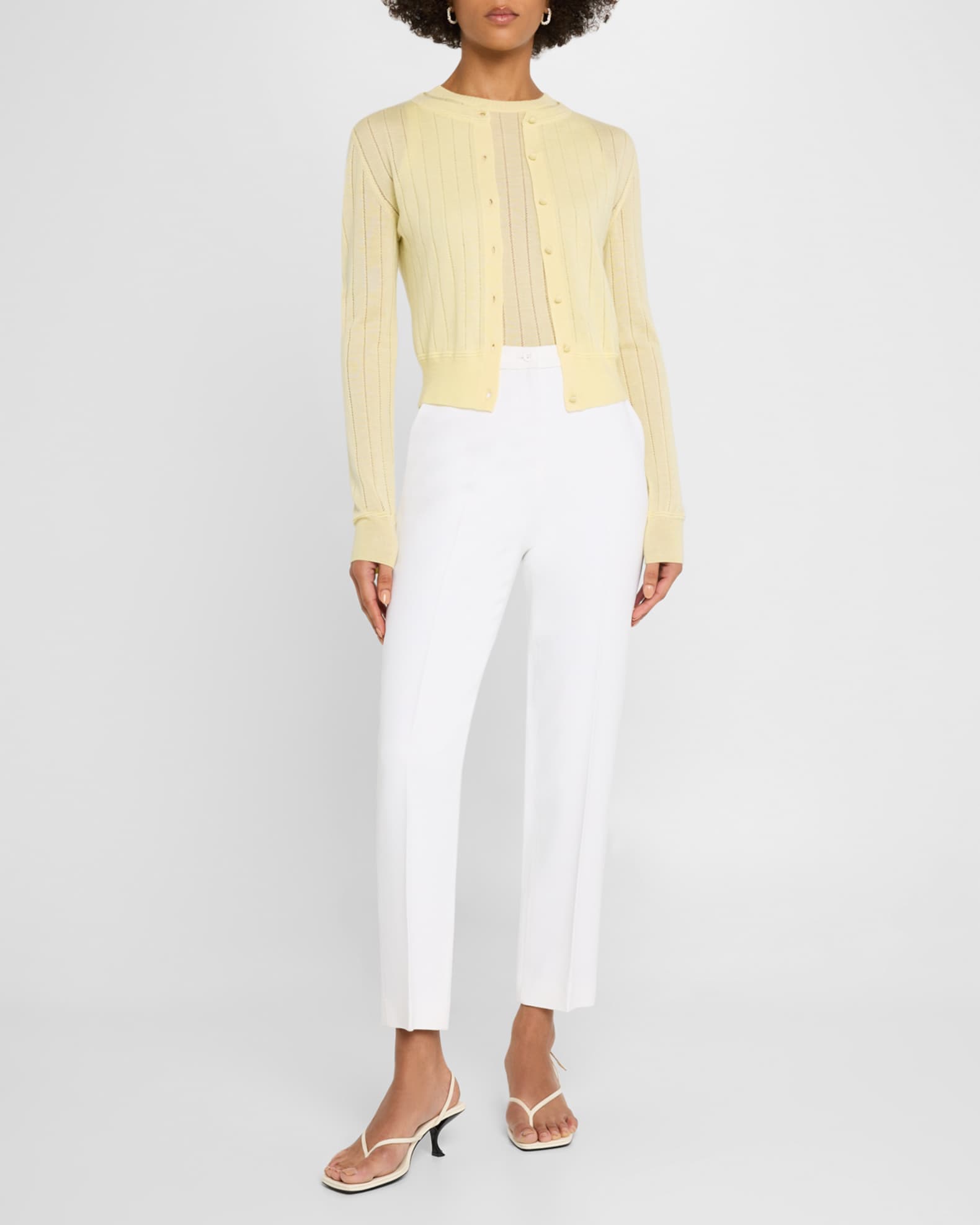 Pointelle Cashmere Silk Collection | Neiman Marcus