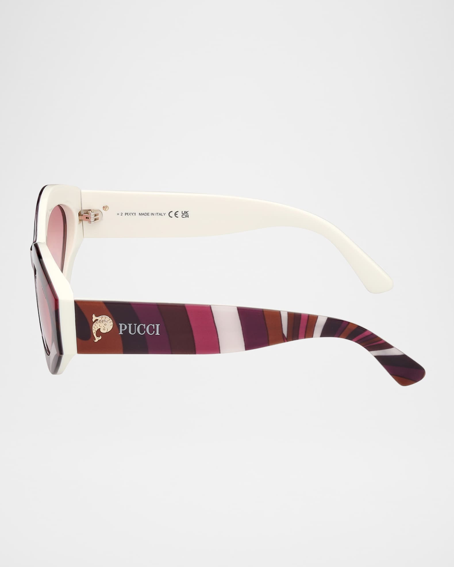 Pucci Cat-Eye Acetate Sunglasses | Neiman Marcus
