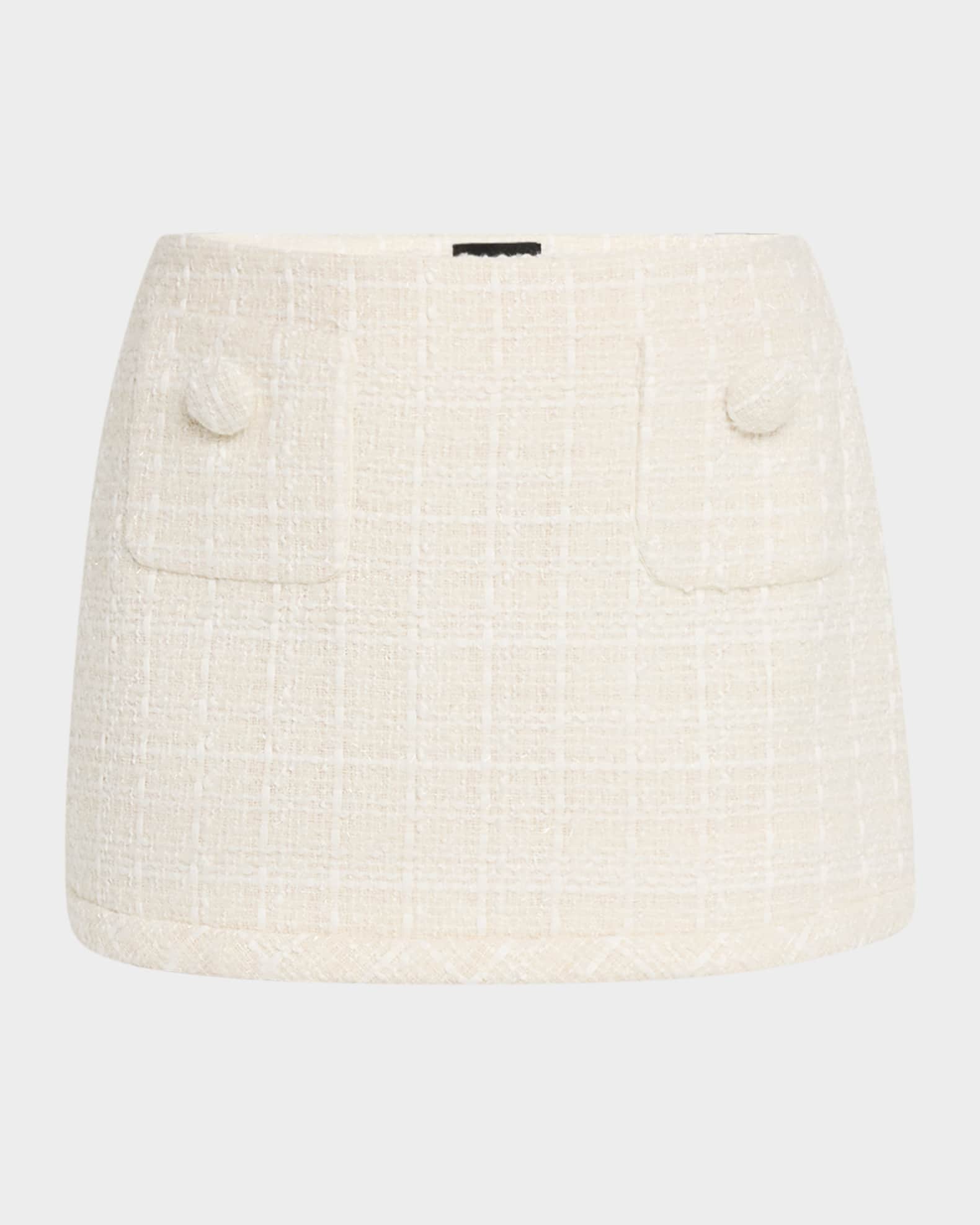 Marc Jacobs Tweed Mini Skirt | Neiman Marcus