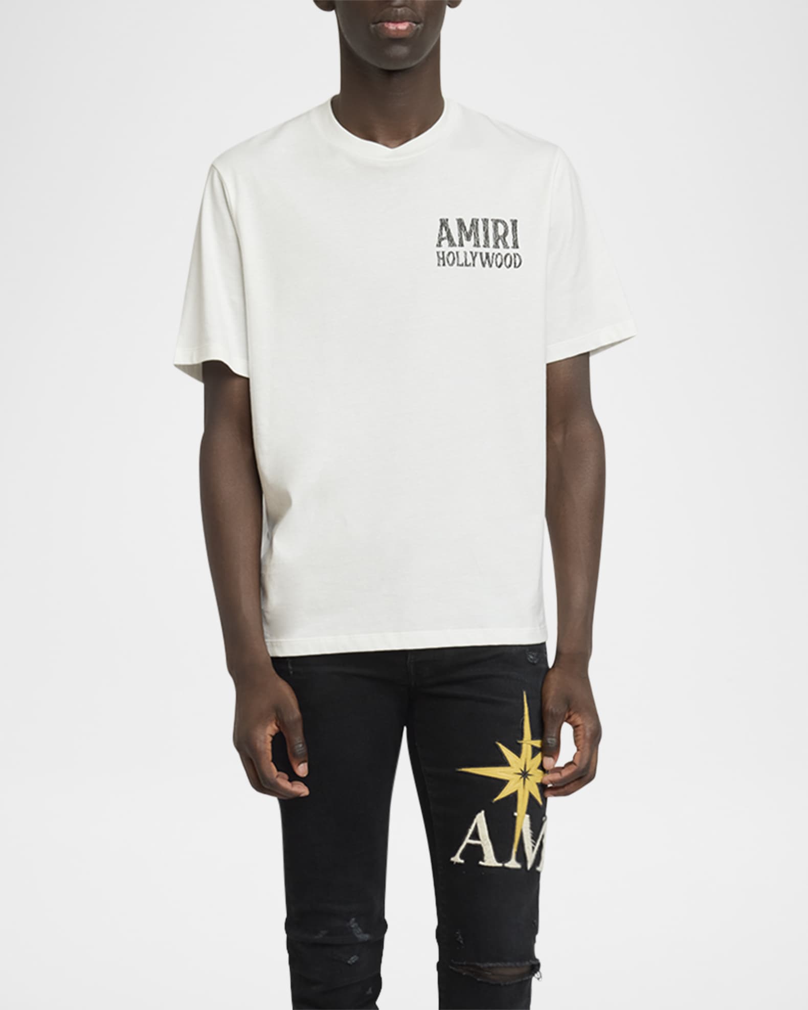 Amiri Men's Jazz Wolf Graphic T-Shirt | Neiman Marcus