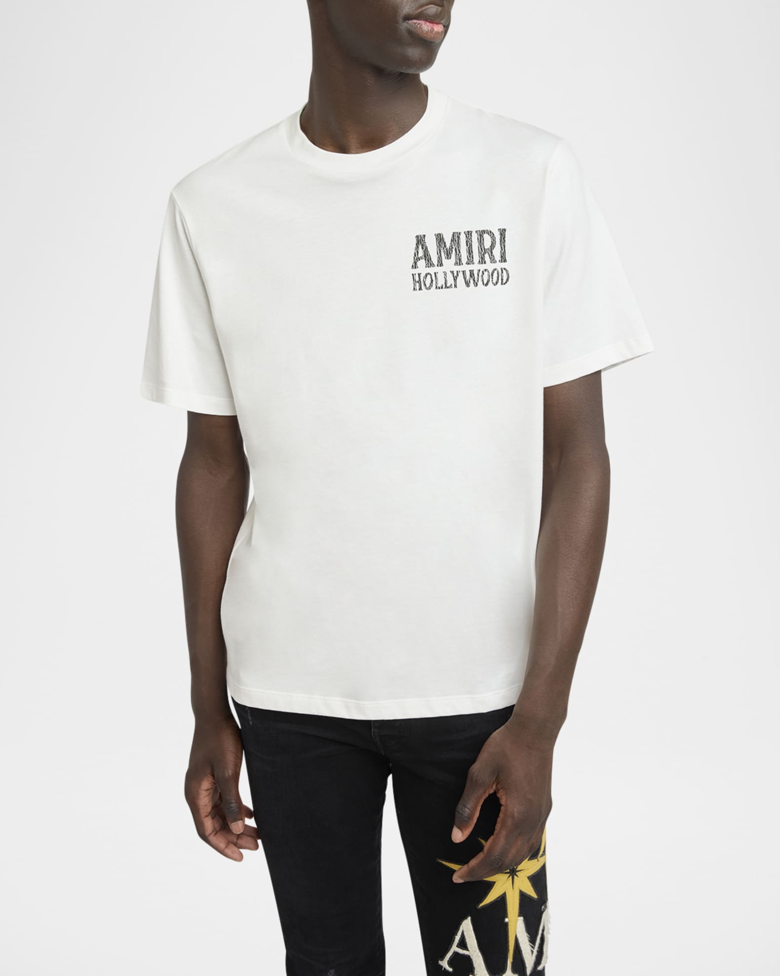 Amiri Men's Jazz Wolf Graphic T-Shirt | Neiman Marcus