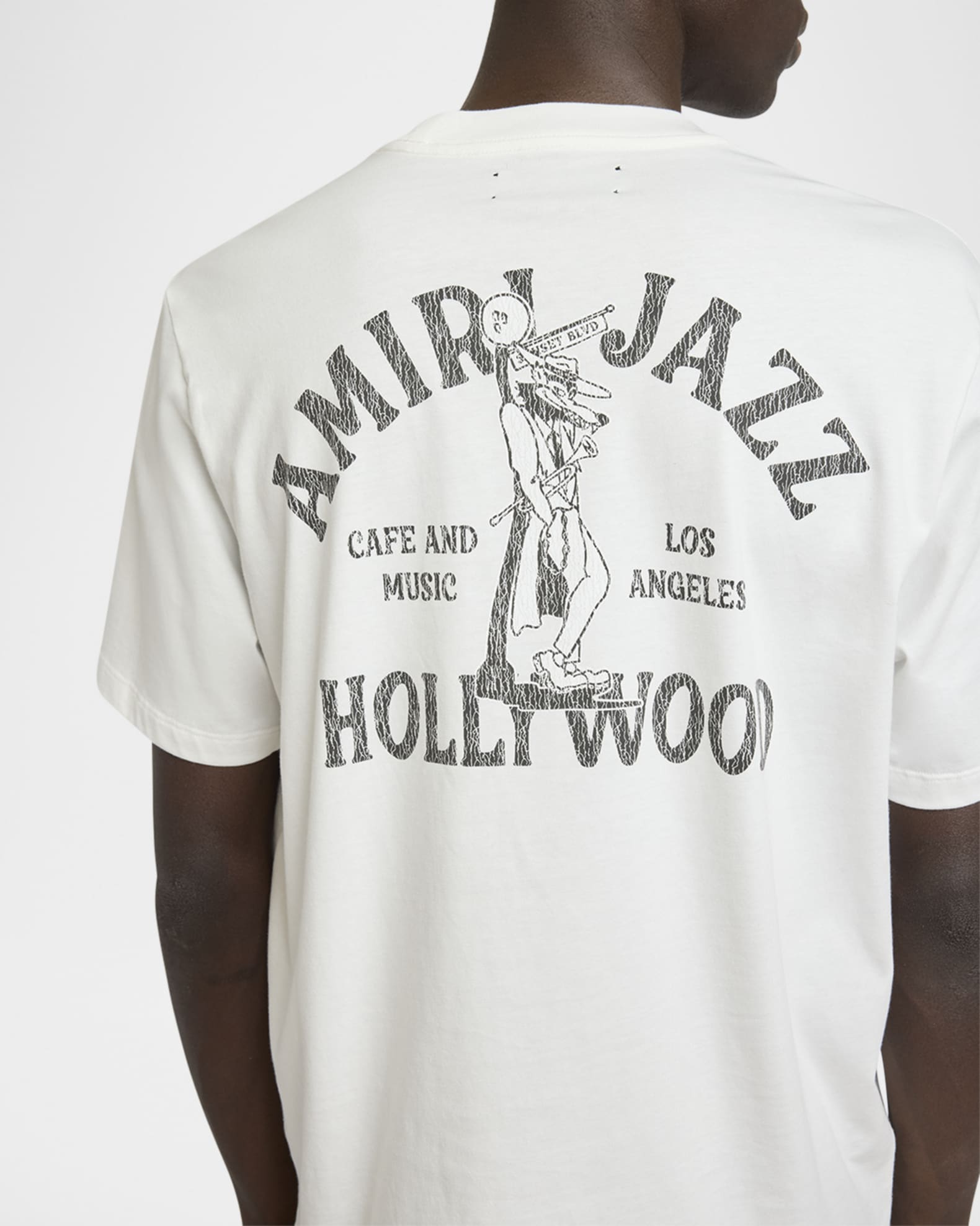 Amiri Men's Jazz Wolf Graphic T-Shirt | Neiman Marcus