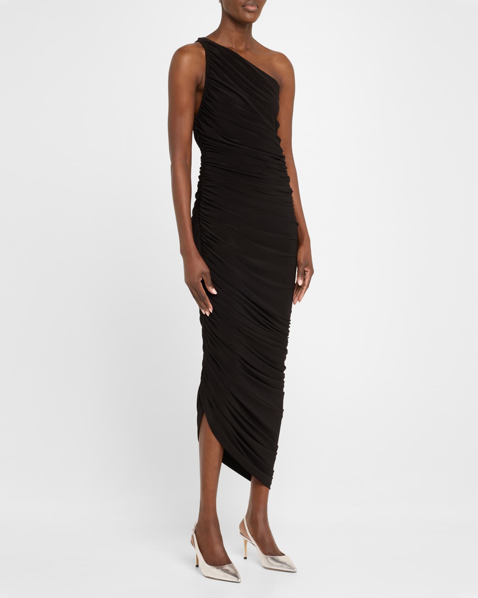 Stuart Weitzman Stuart Metallic Slingback Pumps | Neiman Marcus