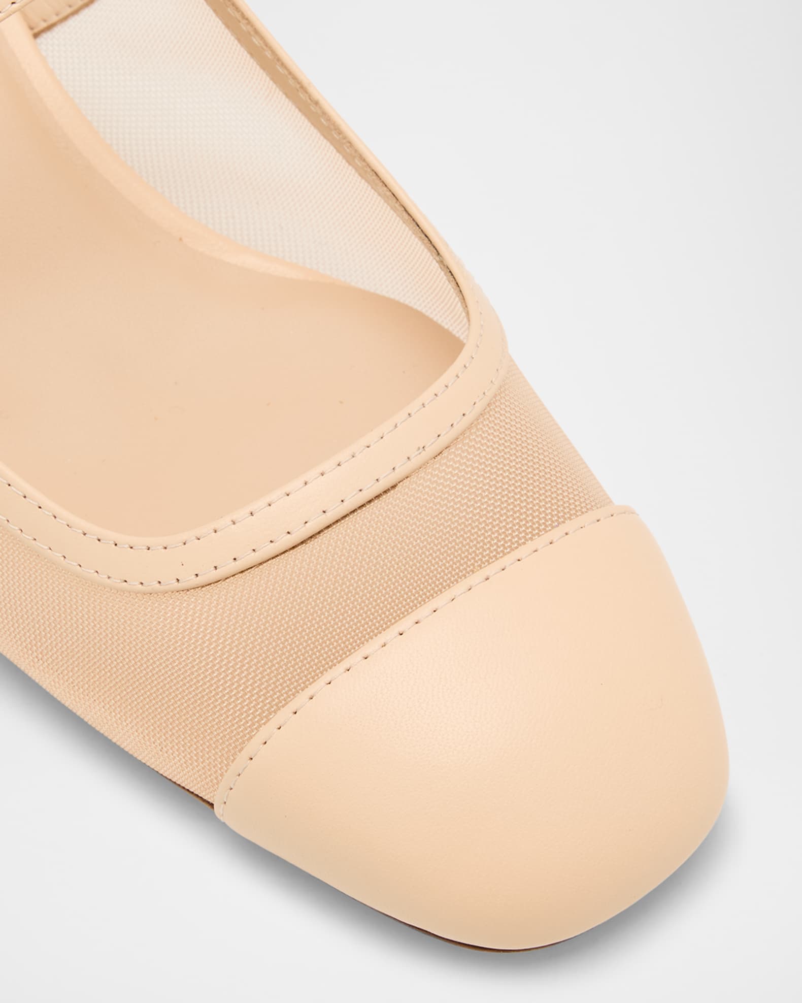 Stuart Weitzman Maeve Mesh Mary Jane Slingback Pumps | Neiman Marcus